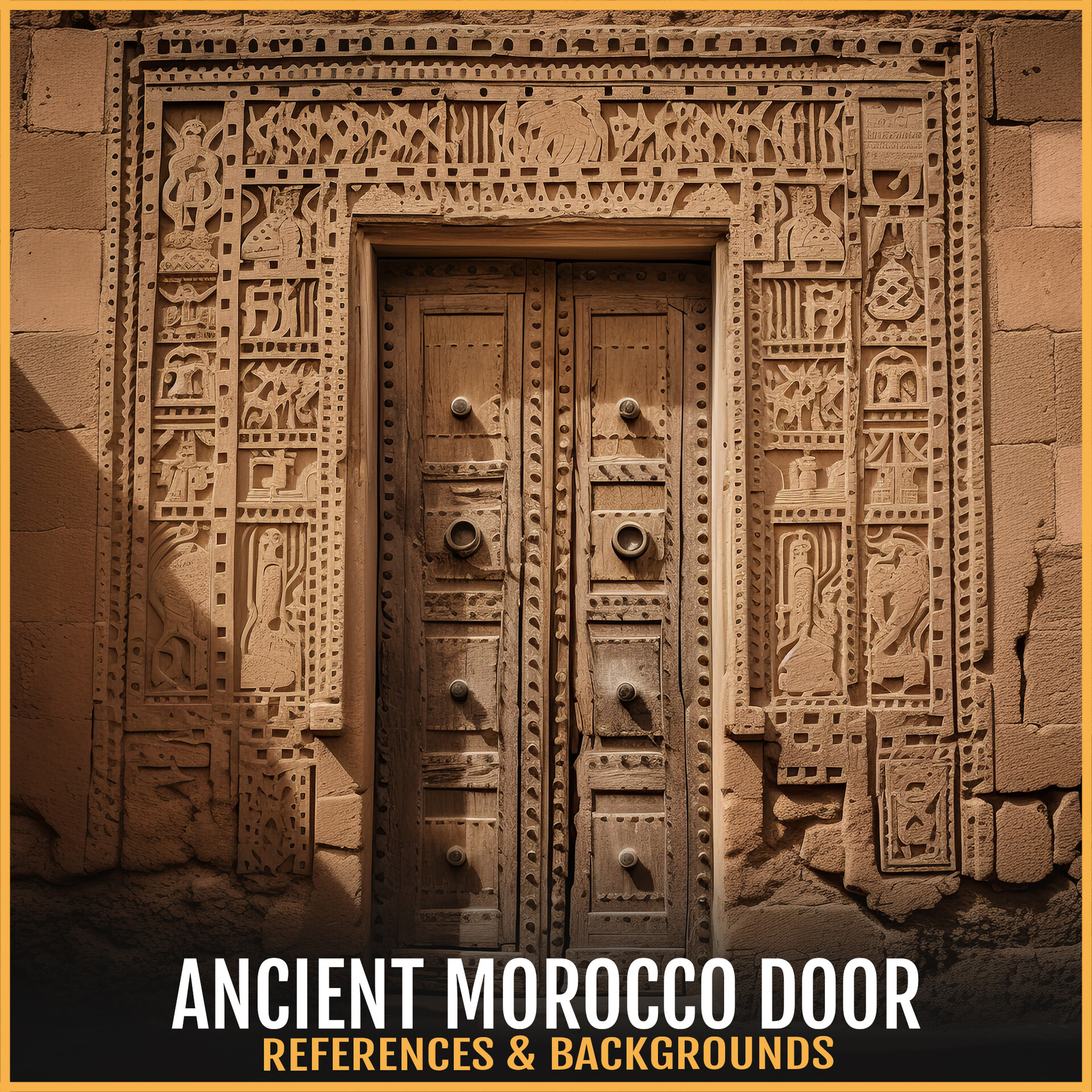 ArtStation - 505 Ancient Morocco Door