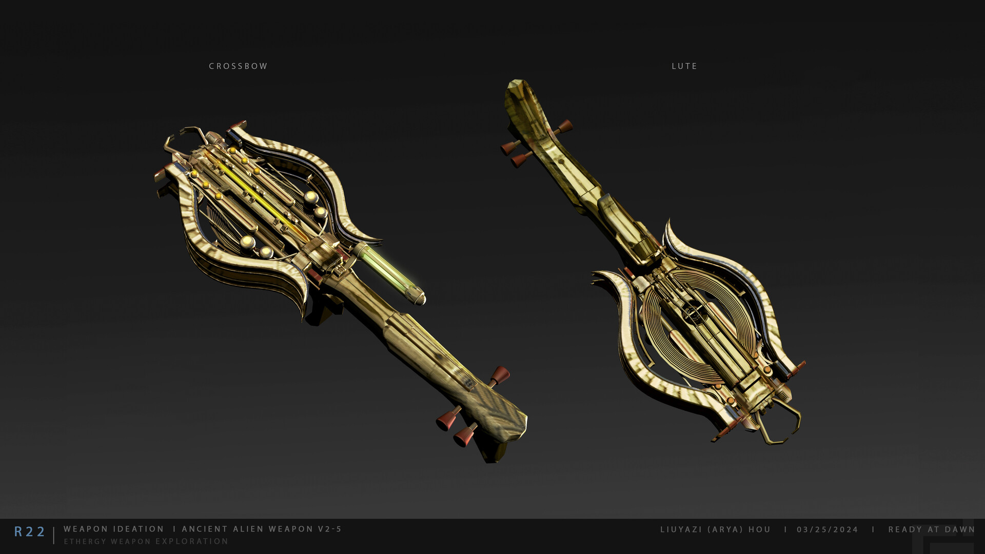 ARYA MONSTER - unannounced projects- weapon ideation