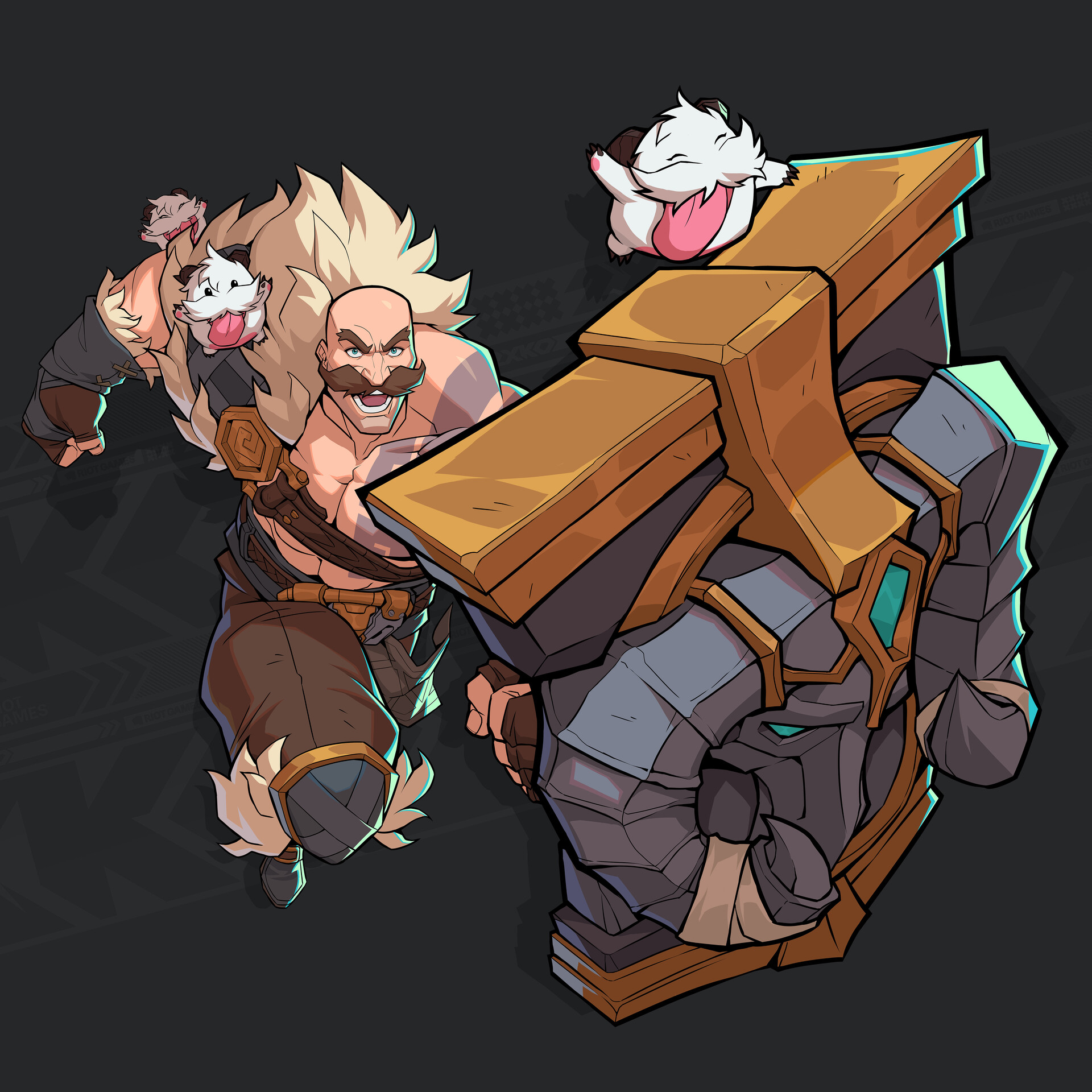 Fireball Studio - 2XKO / BRAUM X YASUO