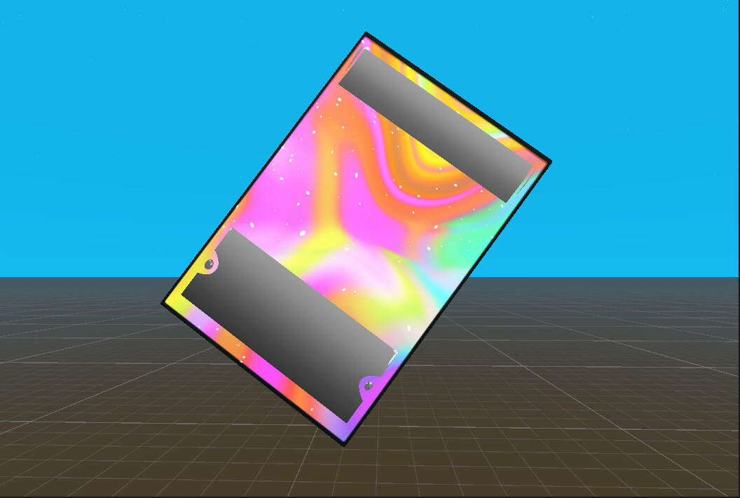 ArtStation - Holographic Card Shader