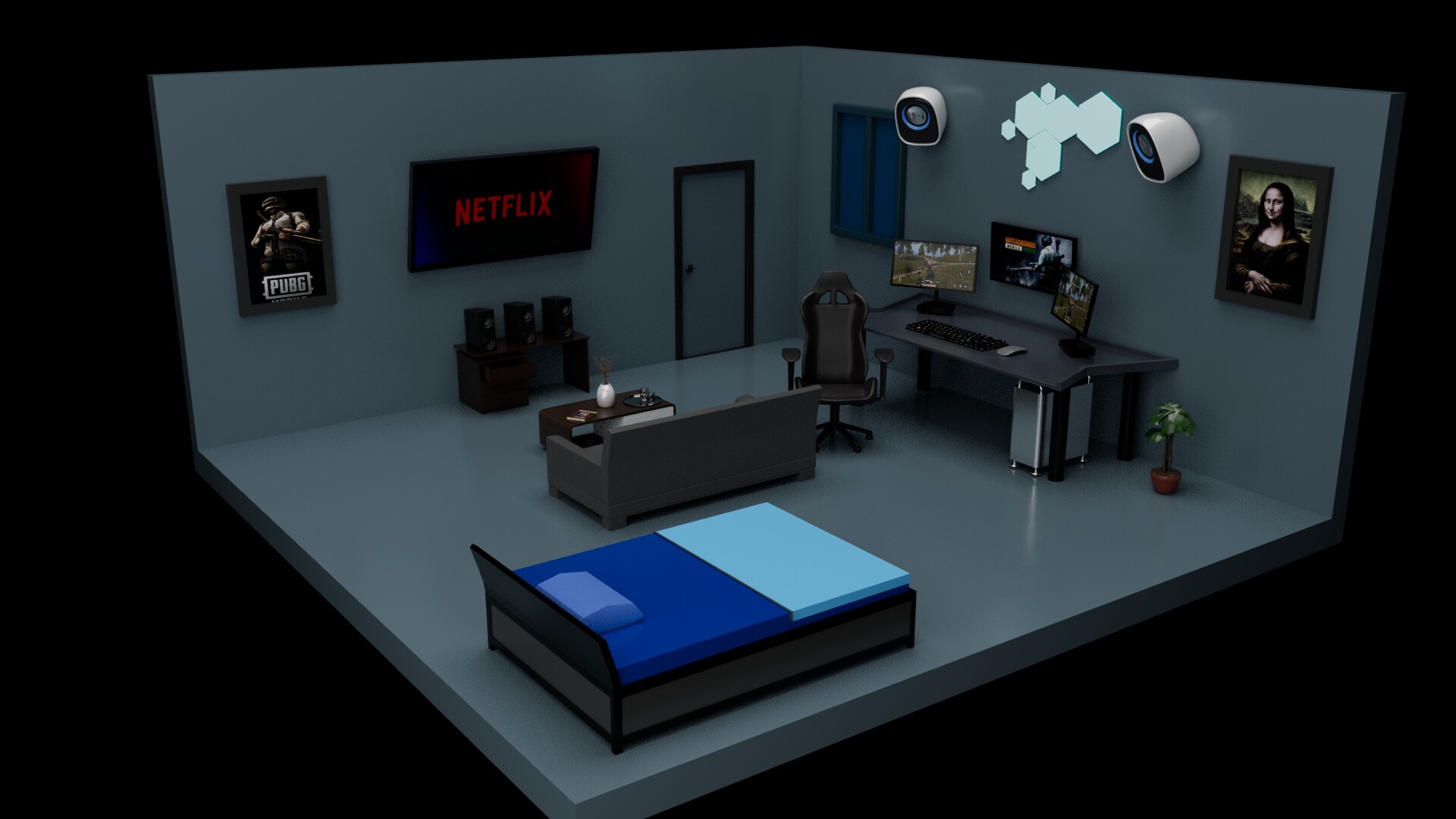 ArtStation - Gaming Room