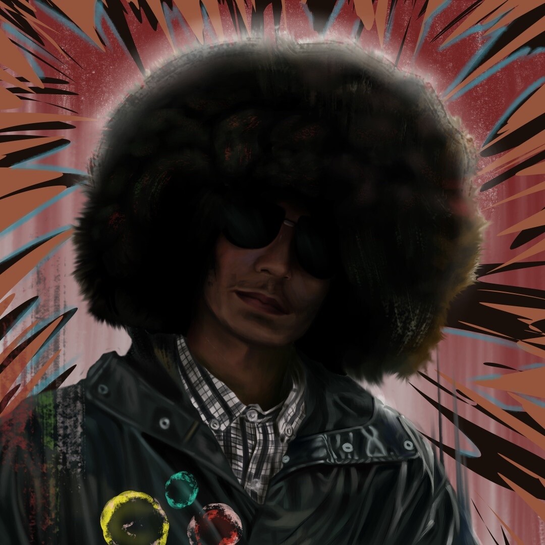 ArtStation - Afroo portrait 🌻