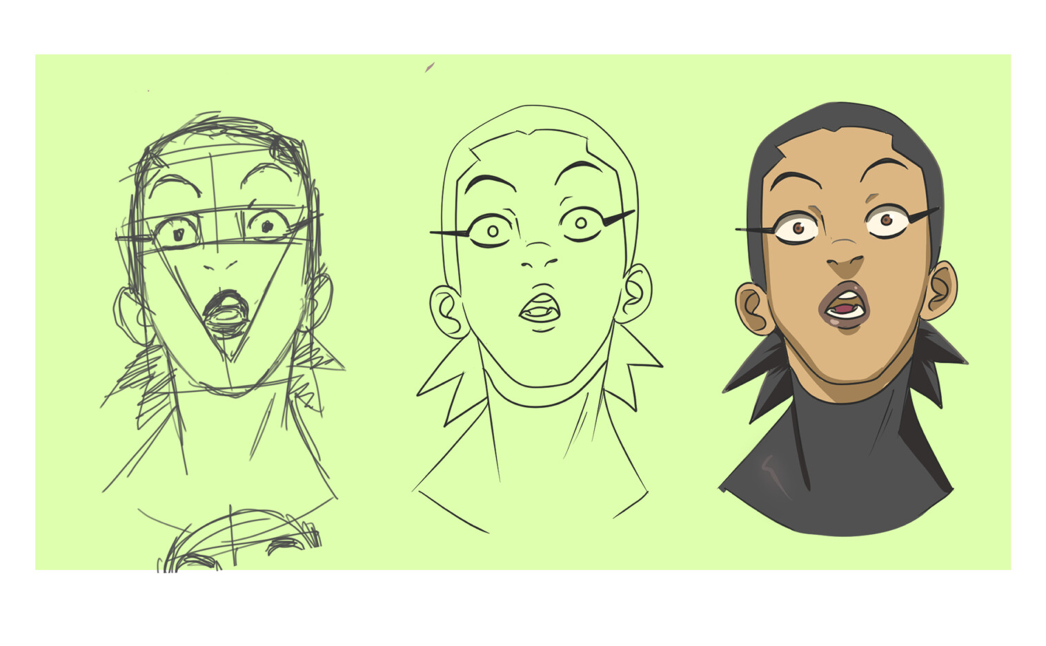 ArtStation - CELL SHADE PRACTICE #1