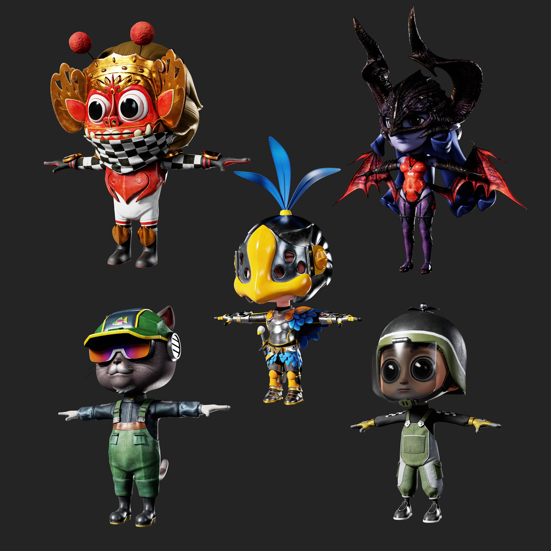 ArtStation - SD Characters