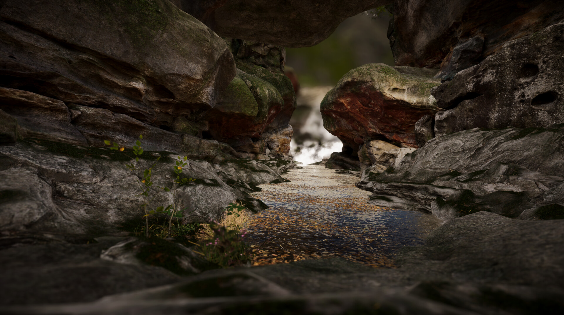 ArtStation - Landscape Waterfall Unity