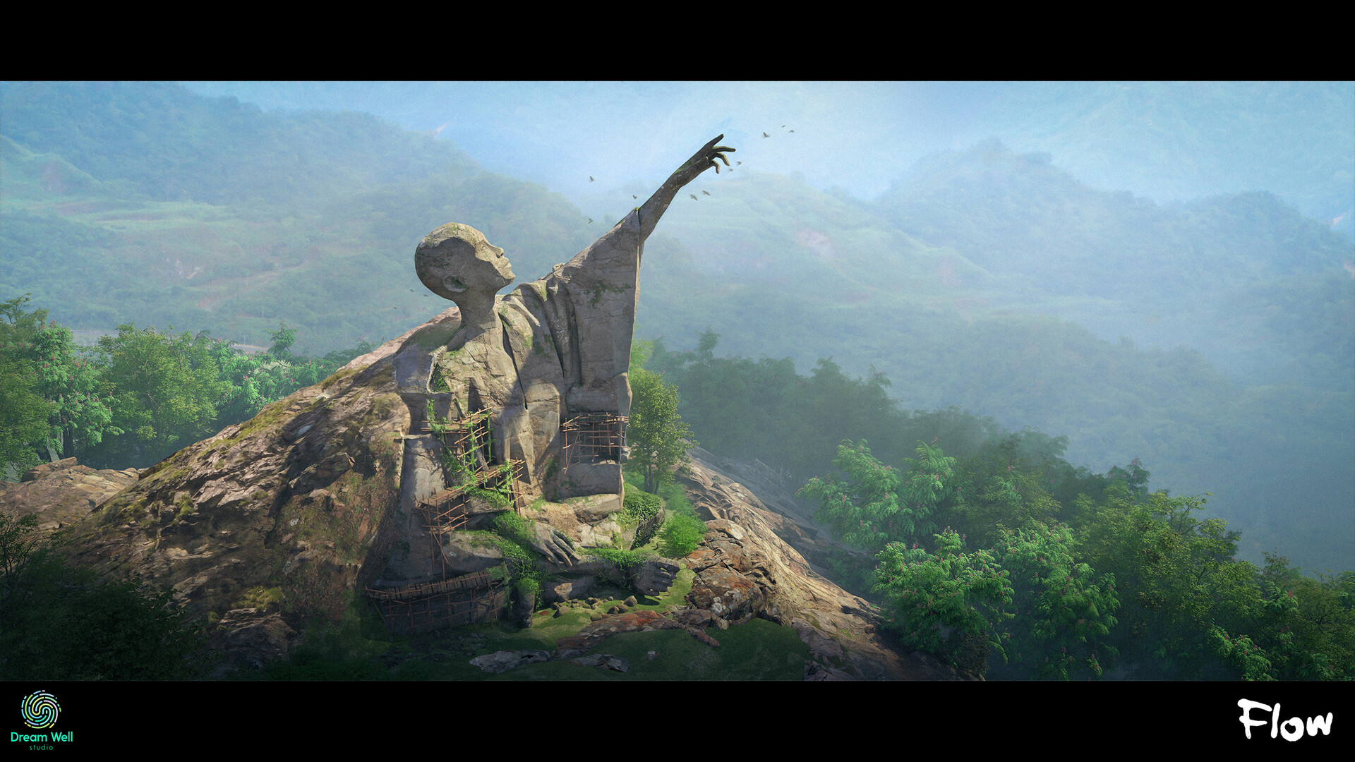 Arthur Gore - Flow - Statue concepts