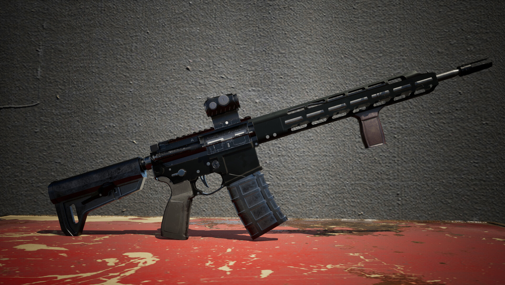 ArtStation - | SIG M400 GUN