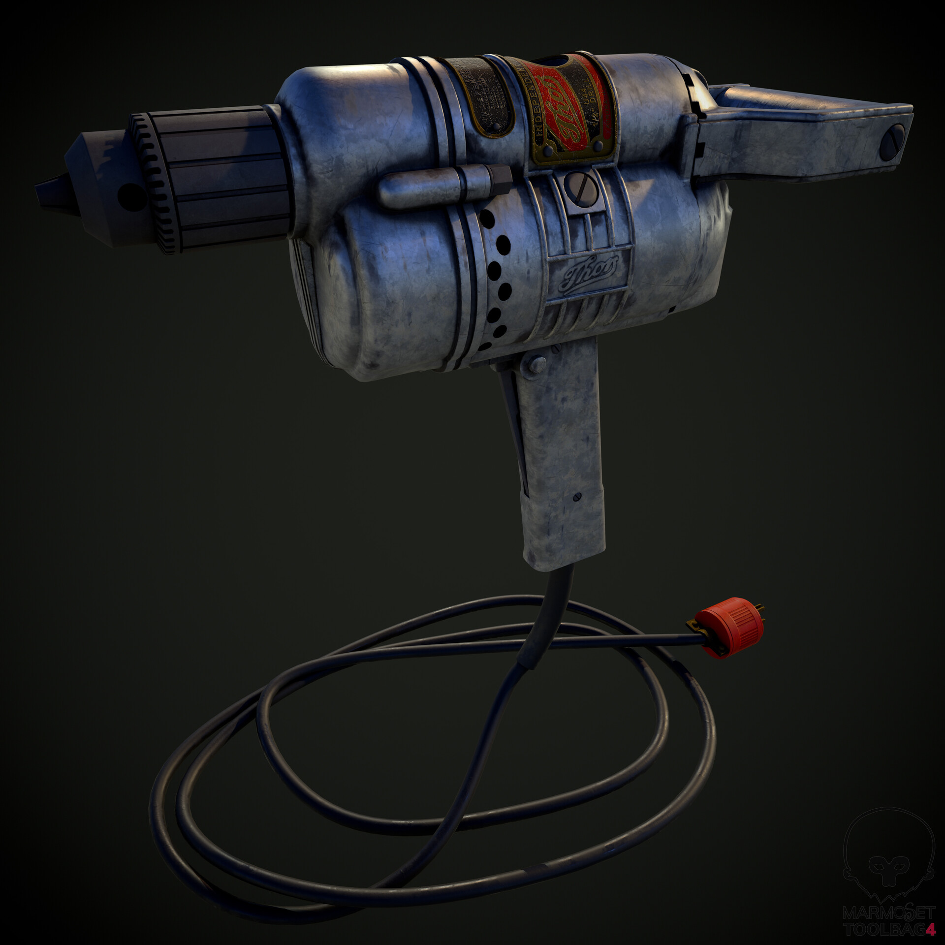 ArtStation - Thor Oldschool drill.