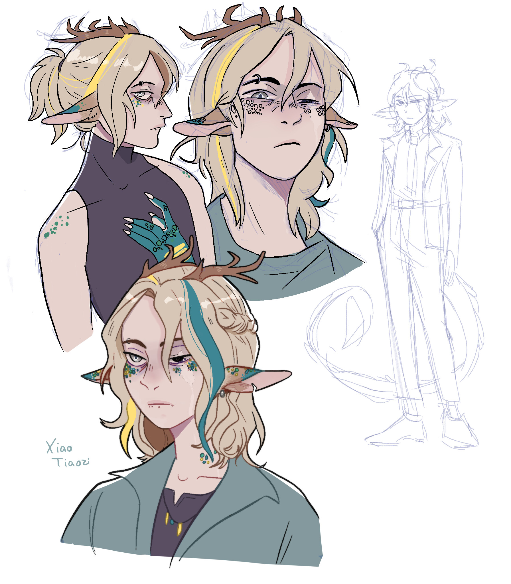 ArtStation - xiao (oc)