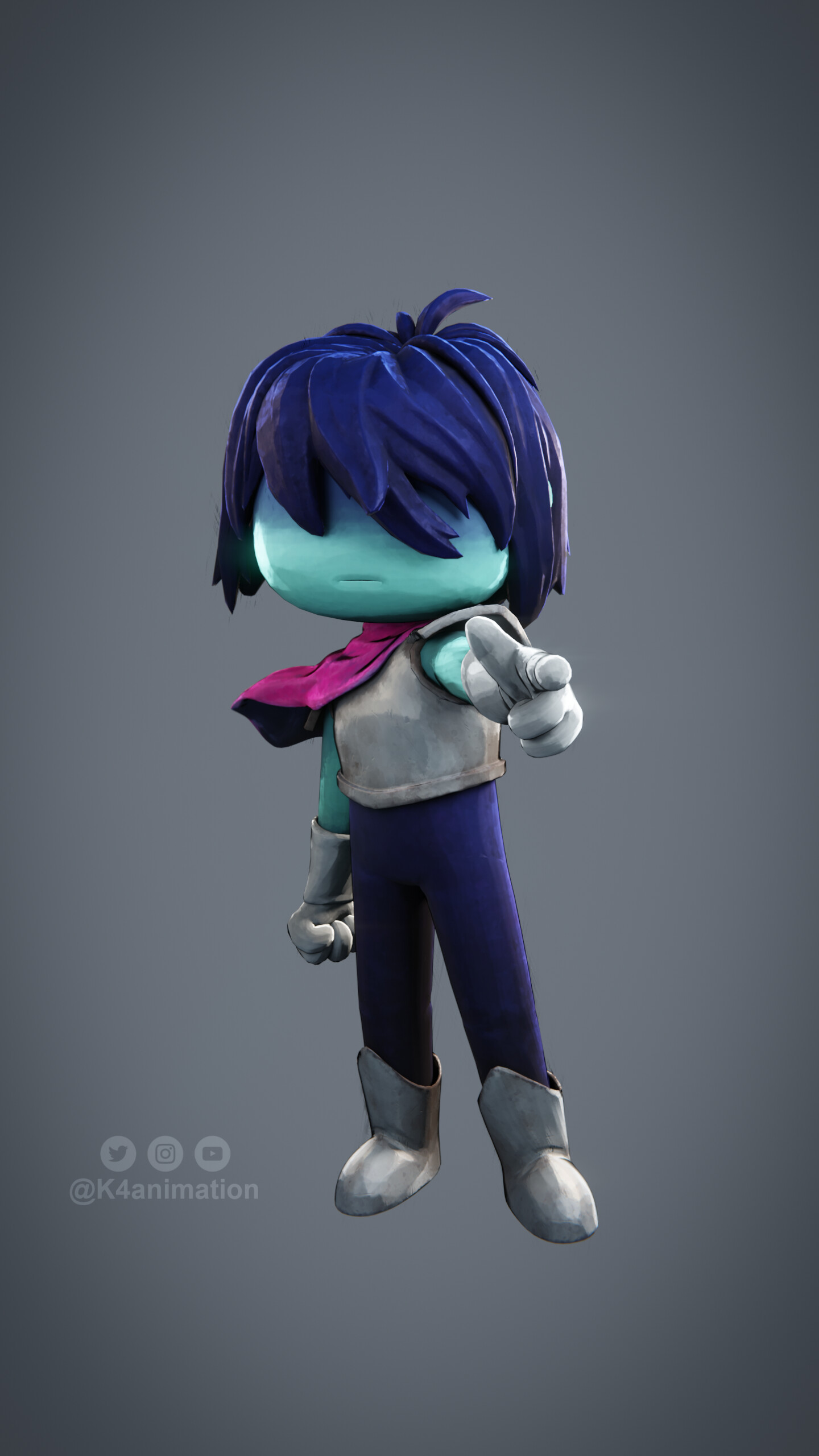 ArtStation - Kris Stylized 3D model