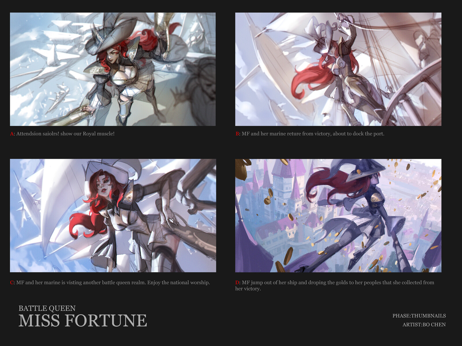 Bo Chen - Battle Queen Miss Fortune Splash