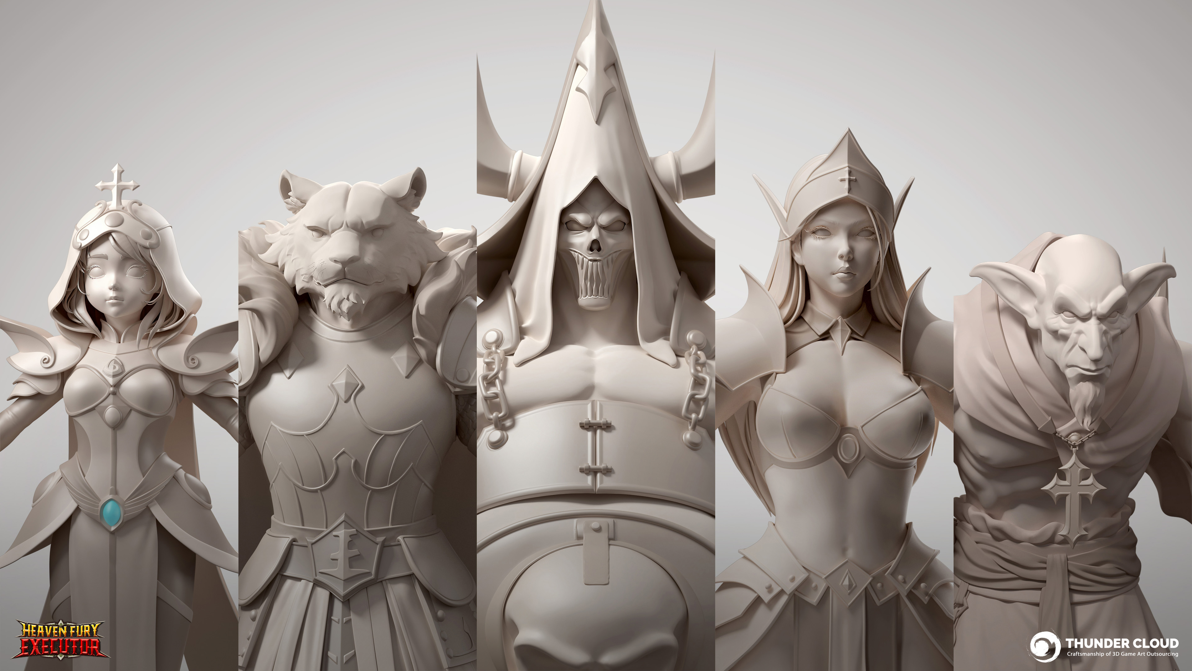 Thunder Cloud Studio - Heaven Fury Executor - Highpoly Showcase