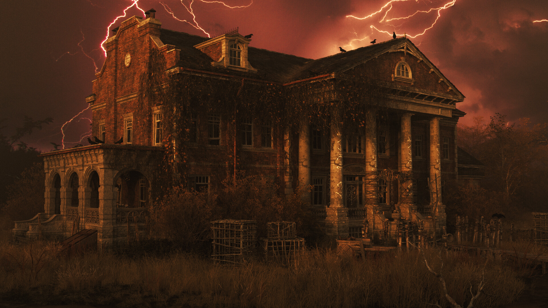 ArtStation - The Hunted House