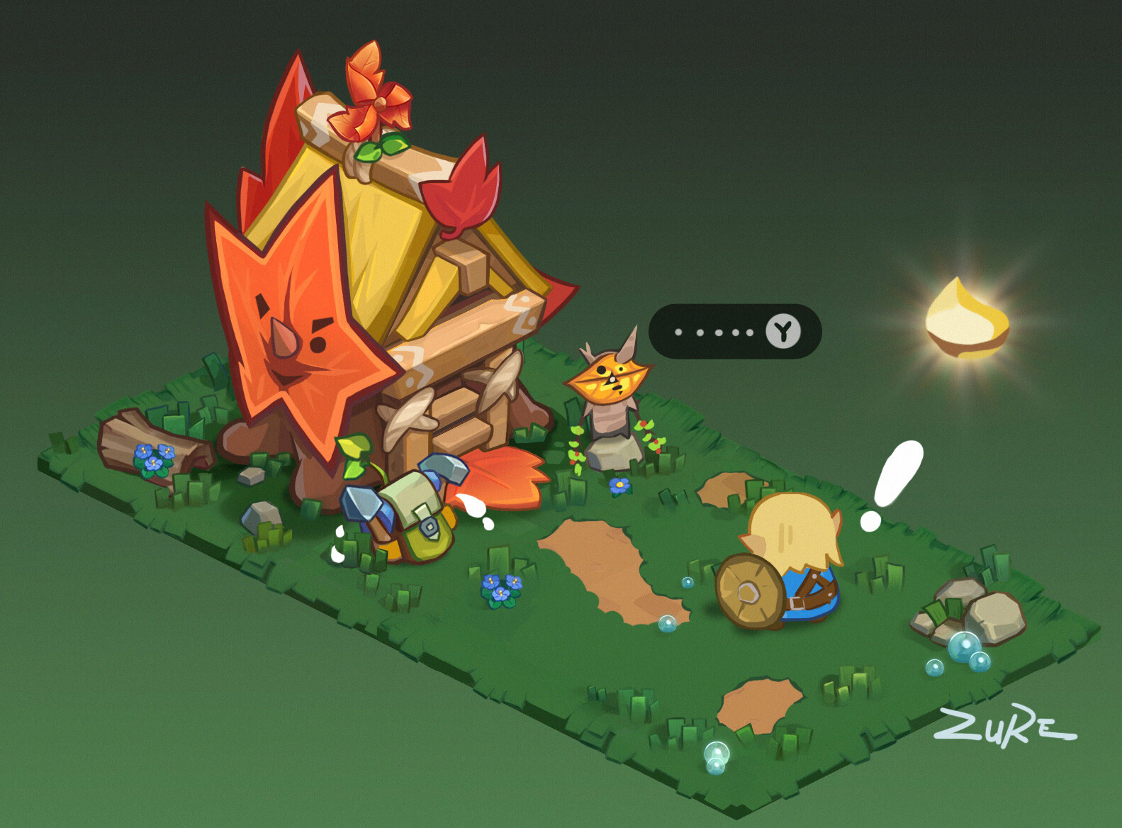 ArtStation - ya'ha'ha 你找到我了