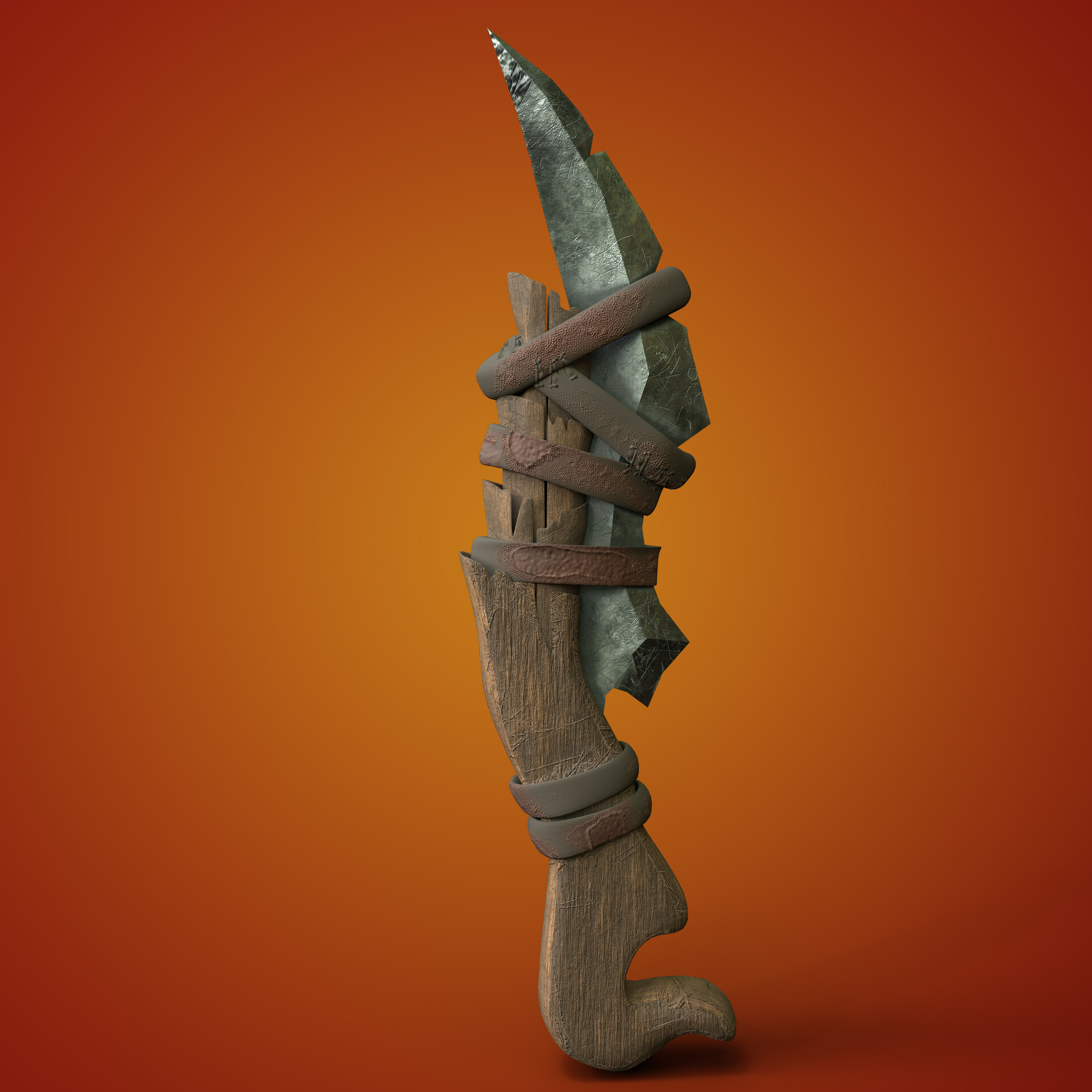 ArtStation - wooden-Dagger