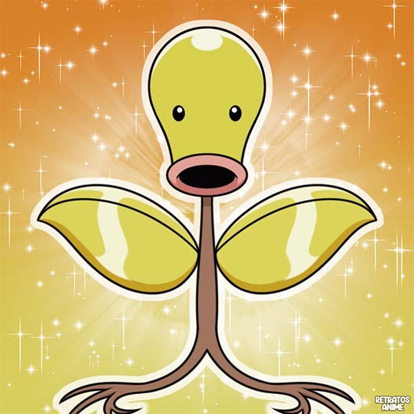 ArtStation - Bellsprout Shiny, Pokémon