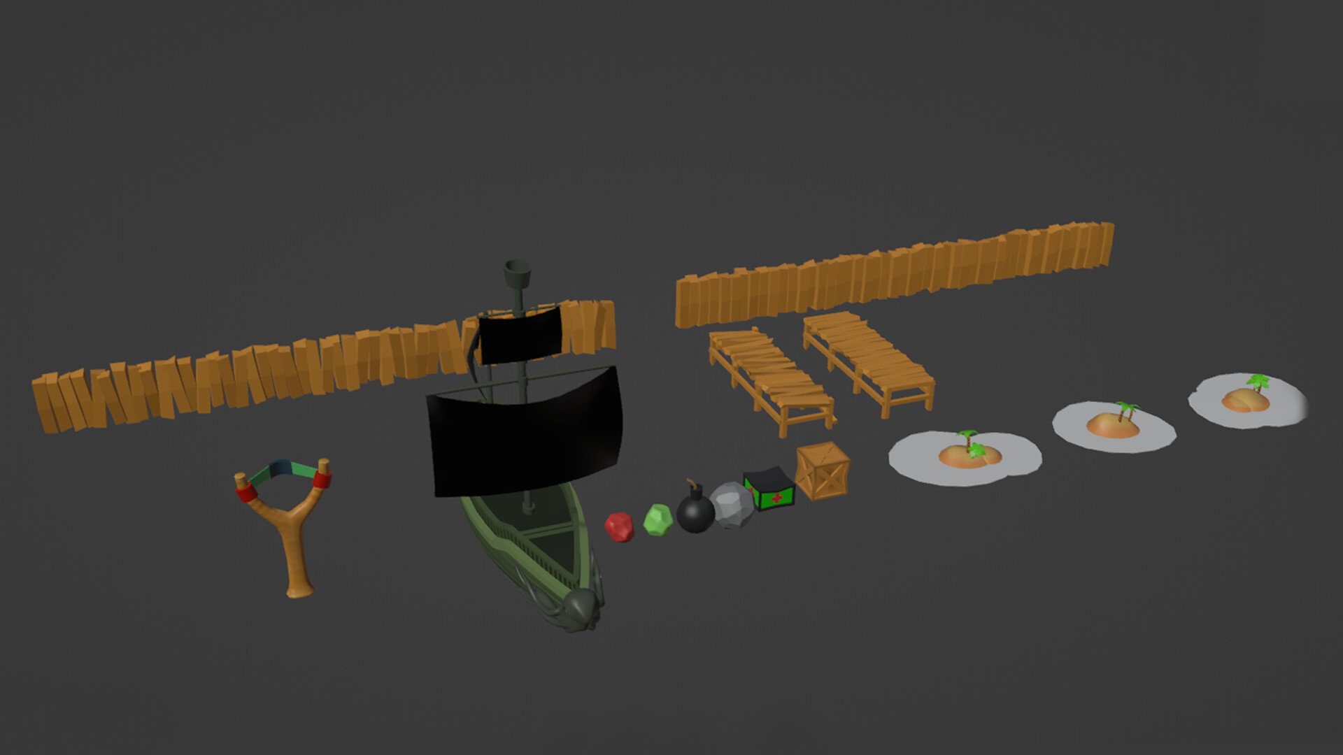 ArtStation - Harbor Havoc Game Assets