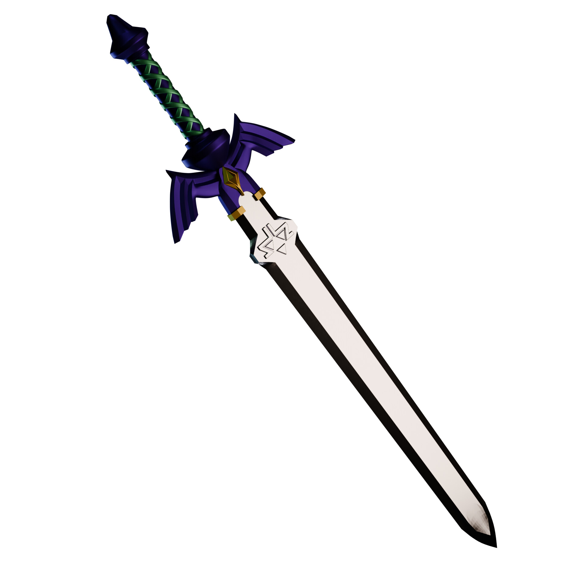 ArtStation - Master Sword From The Legend of Zelda for 3D printing
