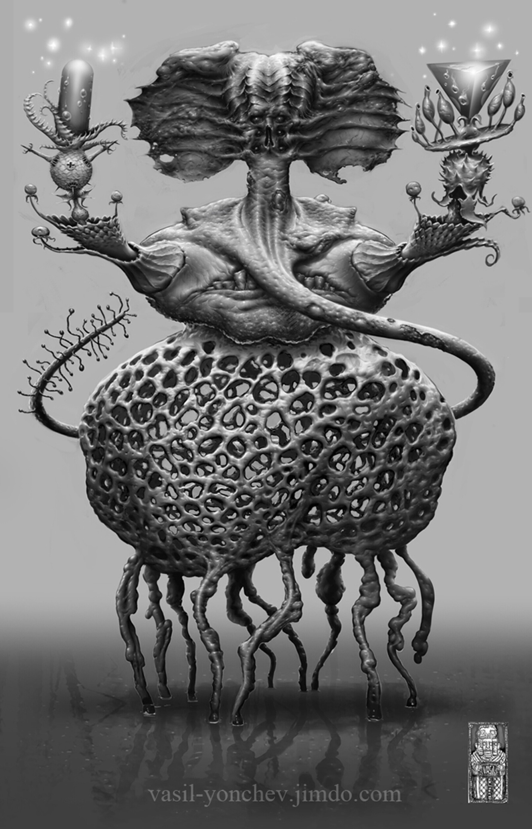 ArtStation - Alien Plant