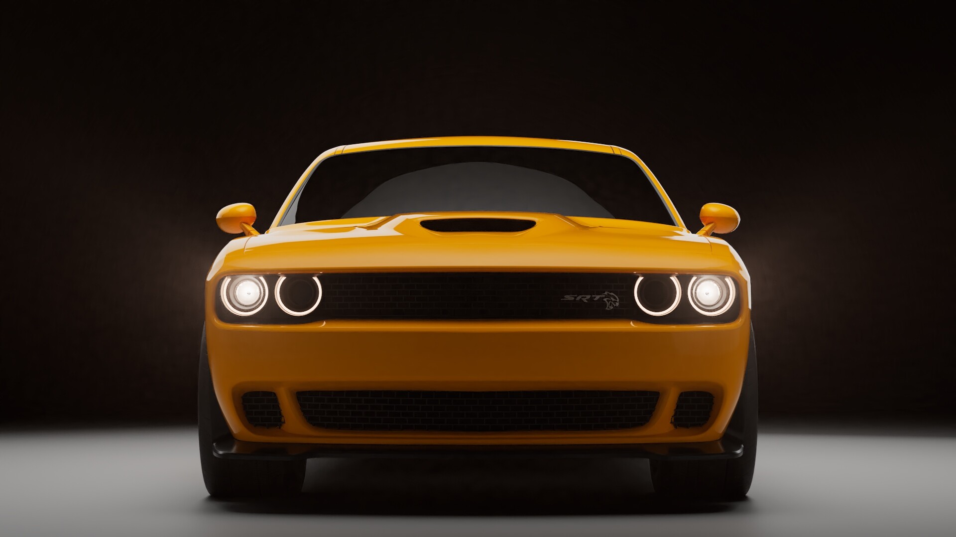 ArtStation - Dodge Challenger SRT® HellCat 2018