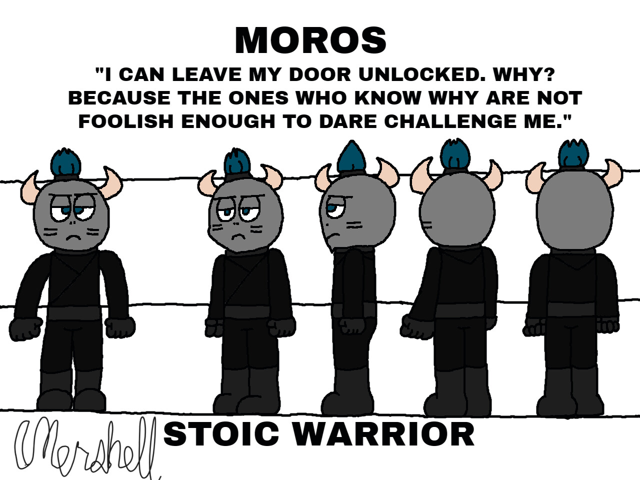 ArtStation - My OC Moros (Colored Concept Art)