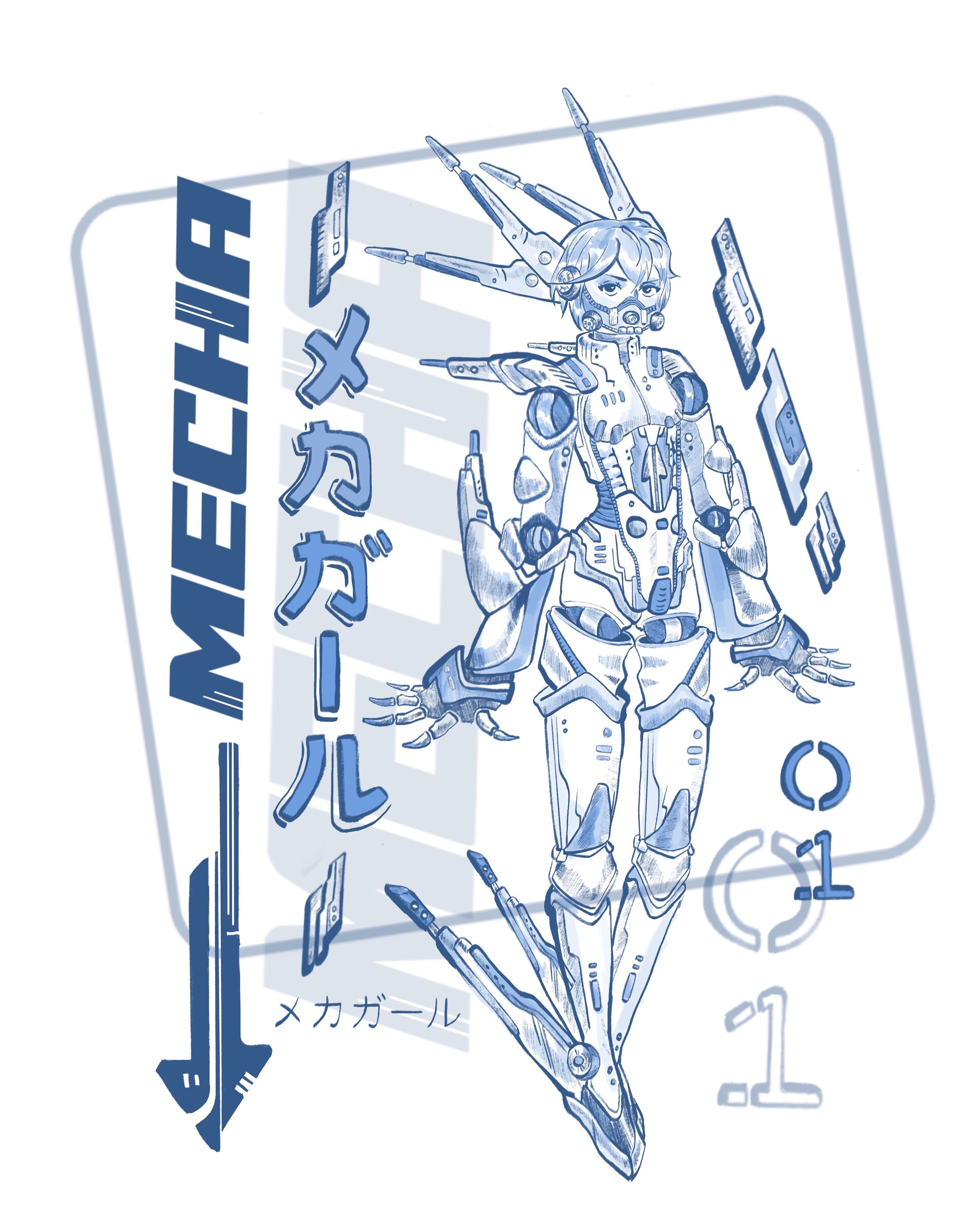 ArtStation - Mecha Character Concept