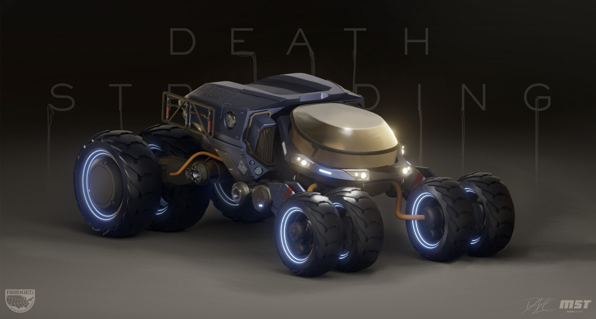 ArtStation - Armored Spider / Vehicle Concept Design - Death Stranding