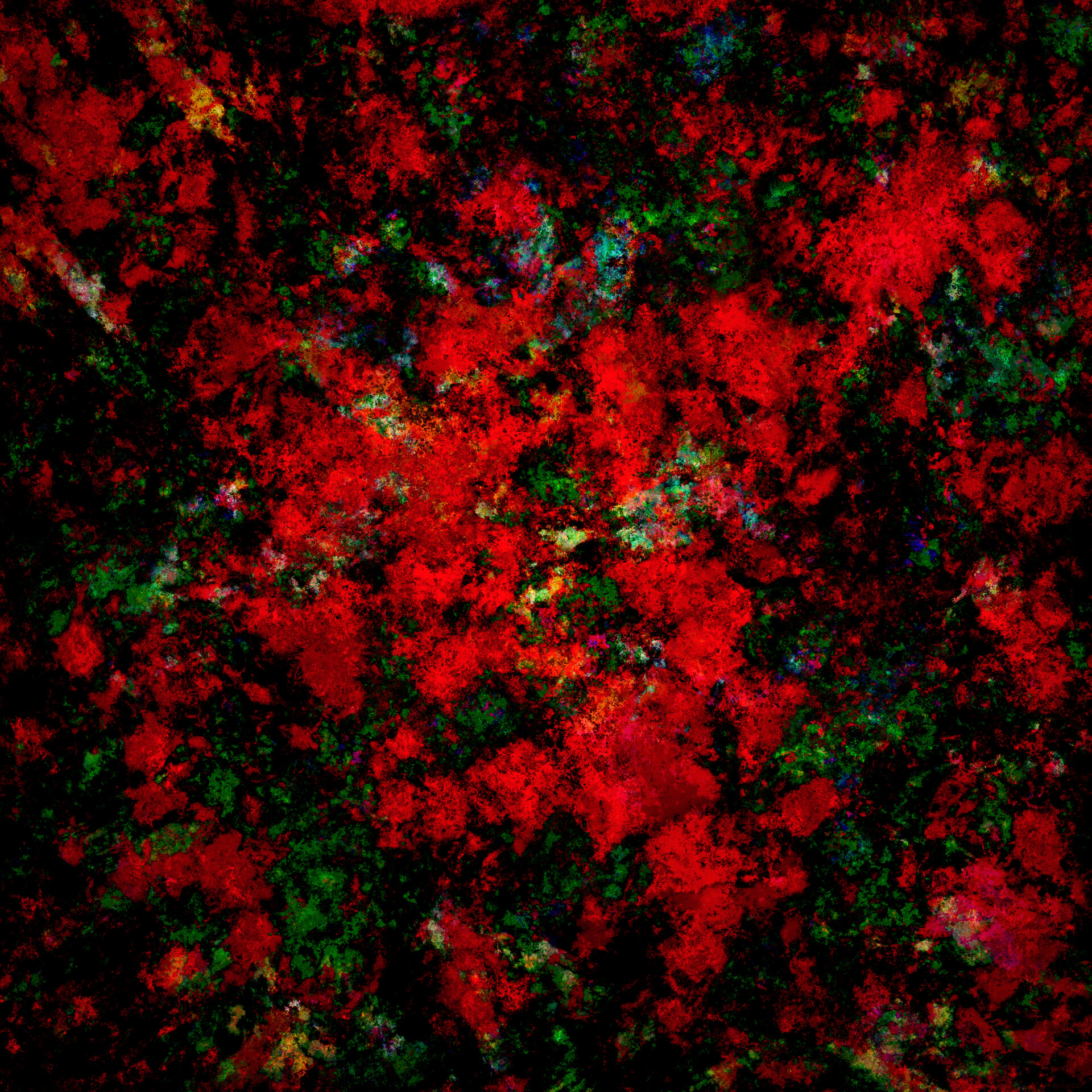 ArtStation - Deep red disintegration