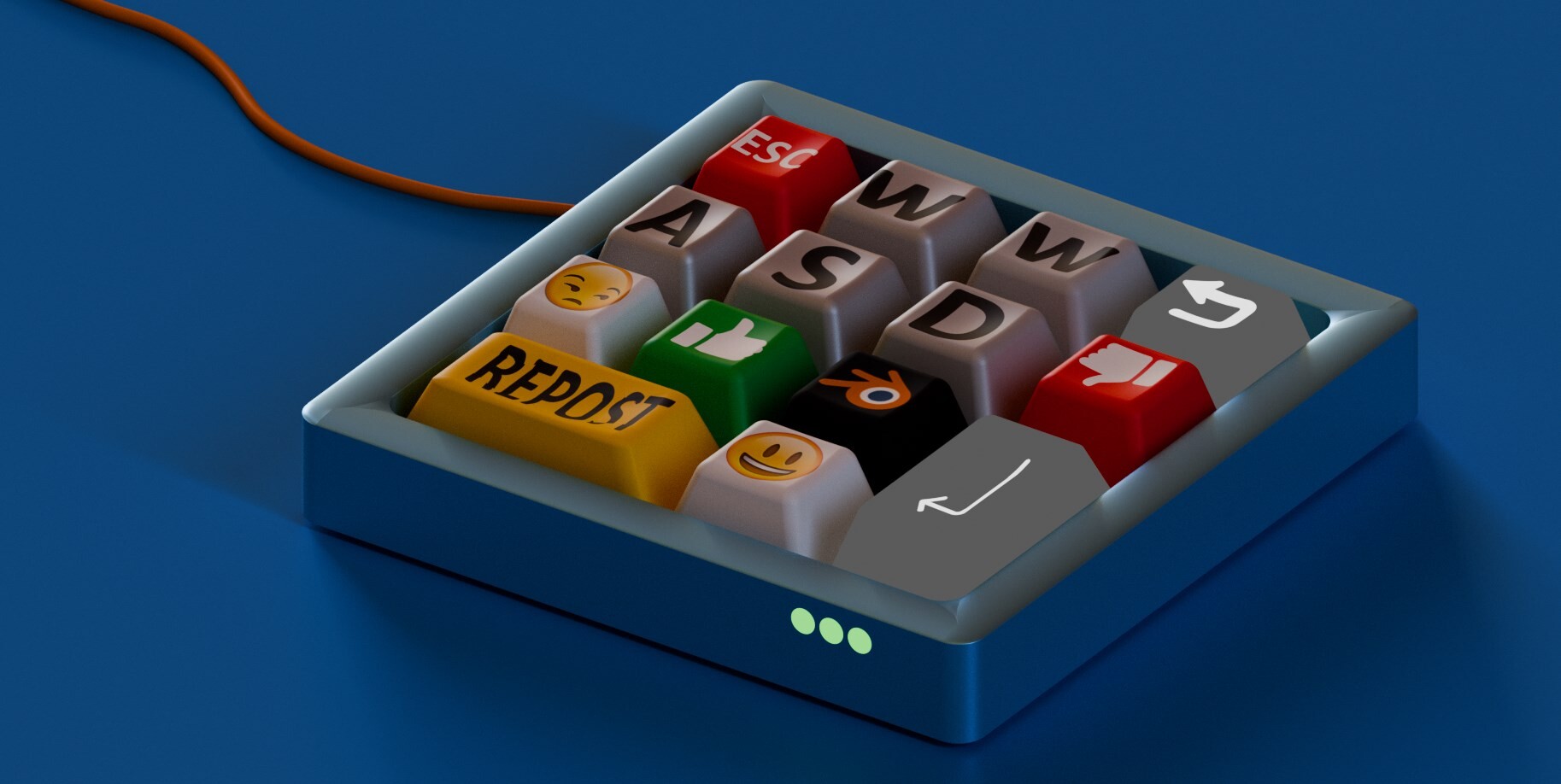 ArtStation - Mini keyboard