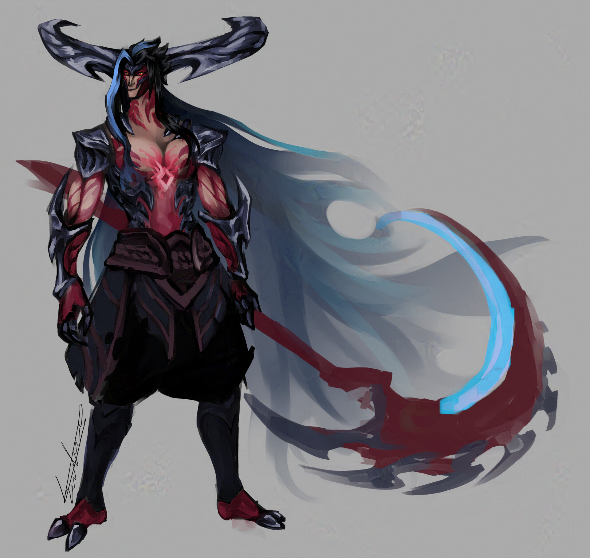 ArtStation - Kayn "merge" concept art