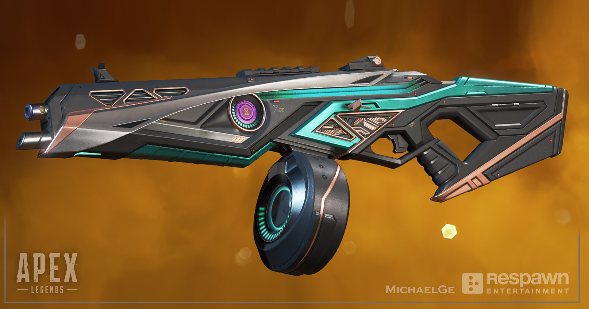 Michael Ge - Apex Legends - “Malachite” Legendary EVA8 Turnaround