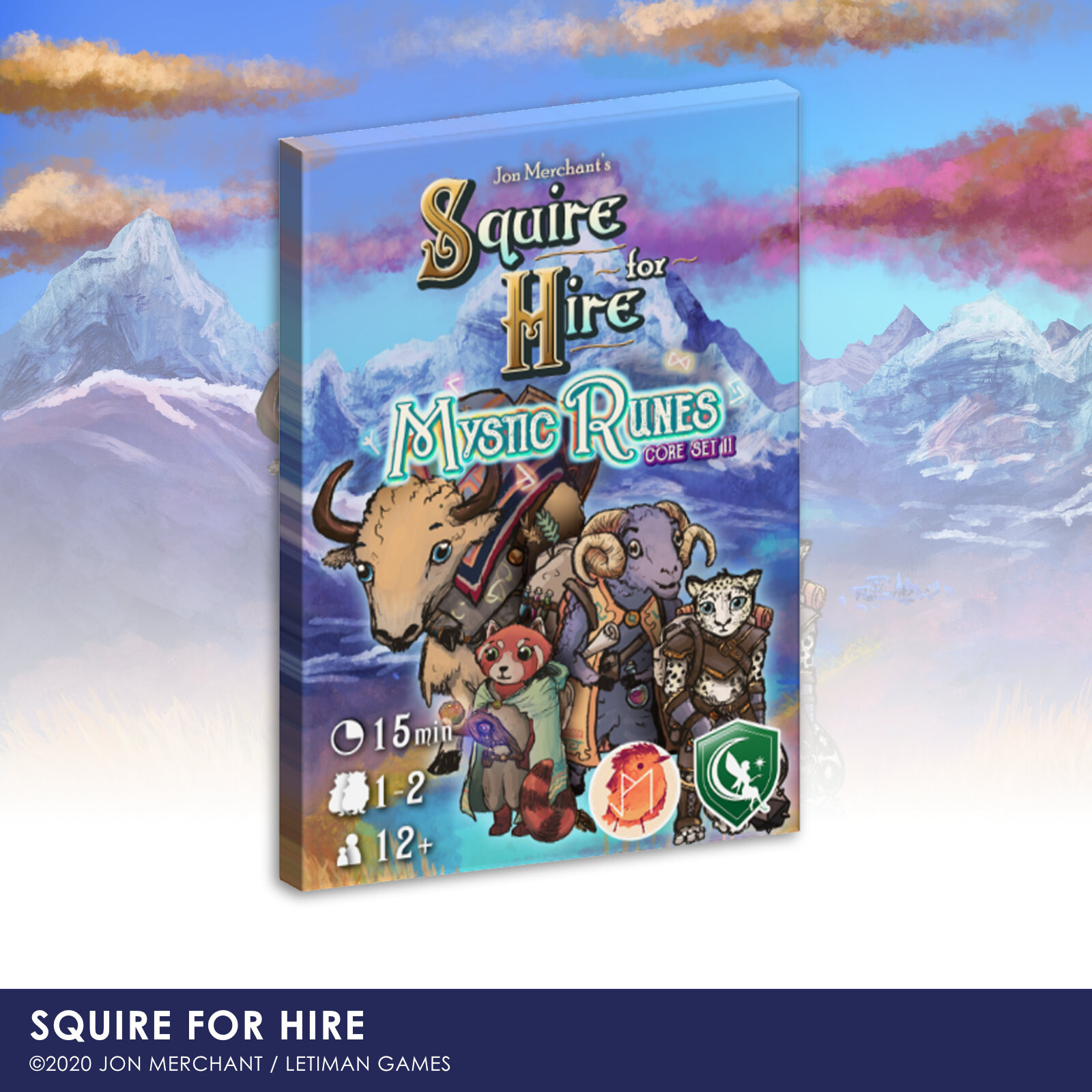 ArtStation - Squire for Hire: Mystic Runes Expansion (2020)