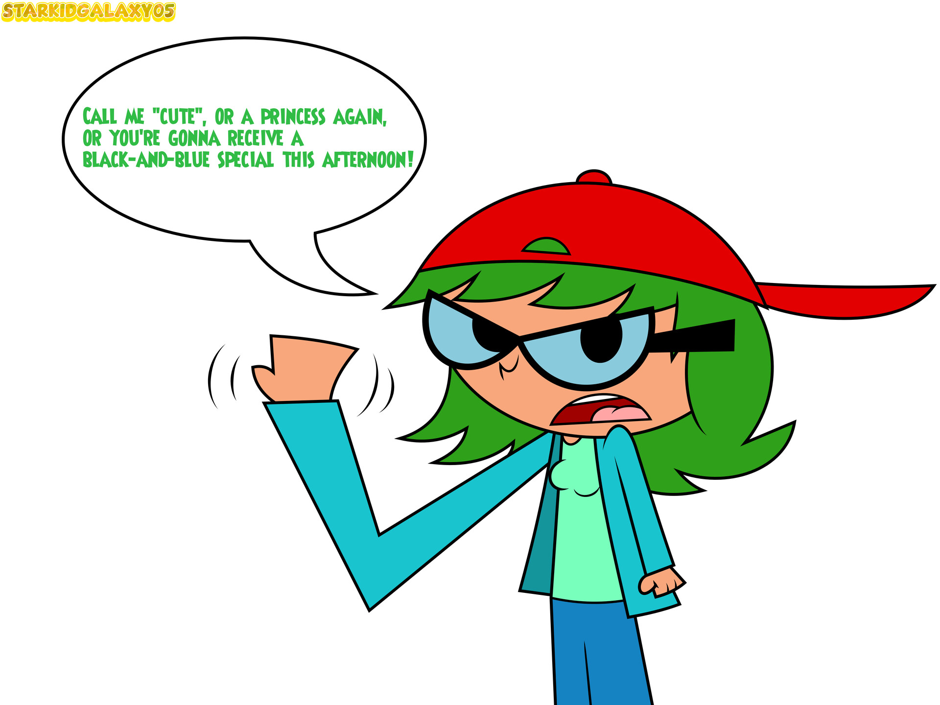 ArtStation - Don't Call Her Cute or a Princess