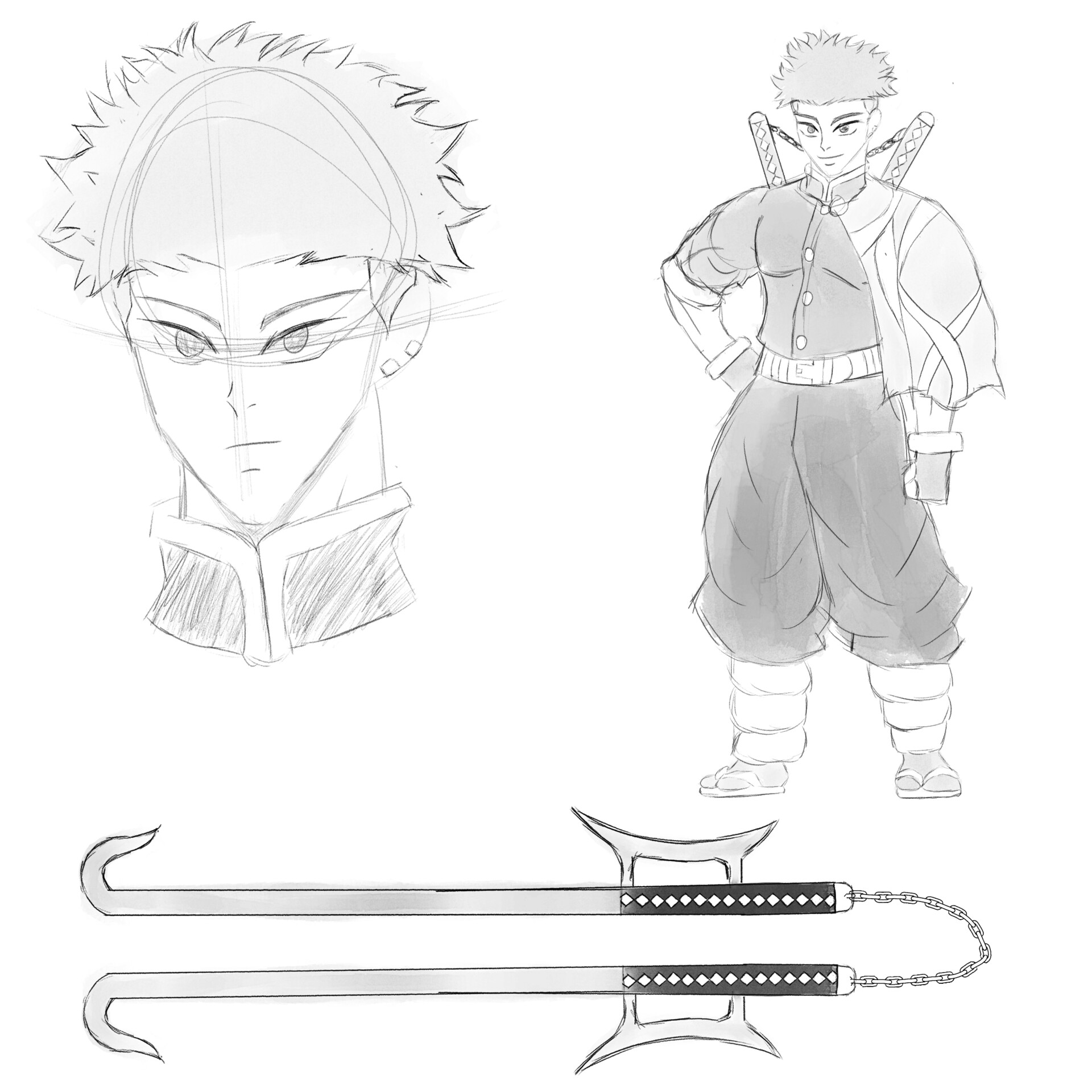 ArtStation - Demon Slayer OC