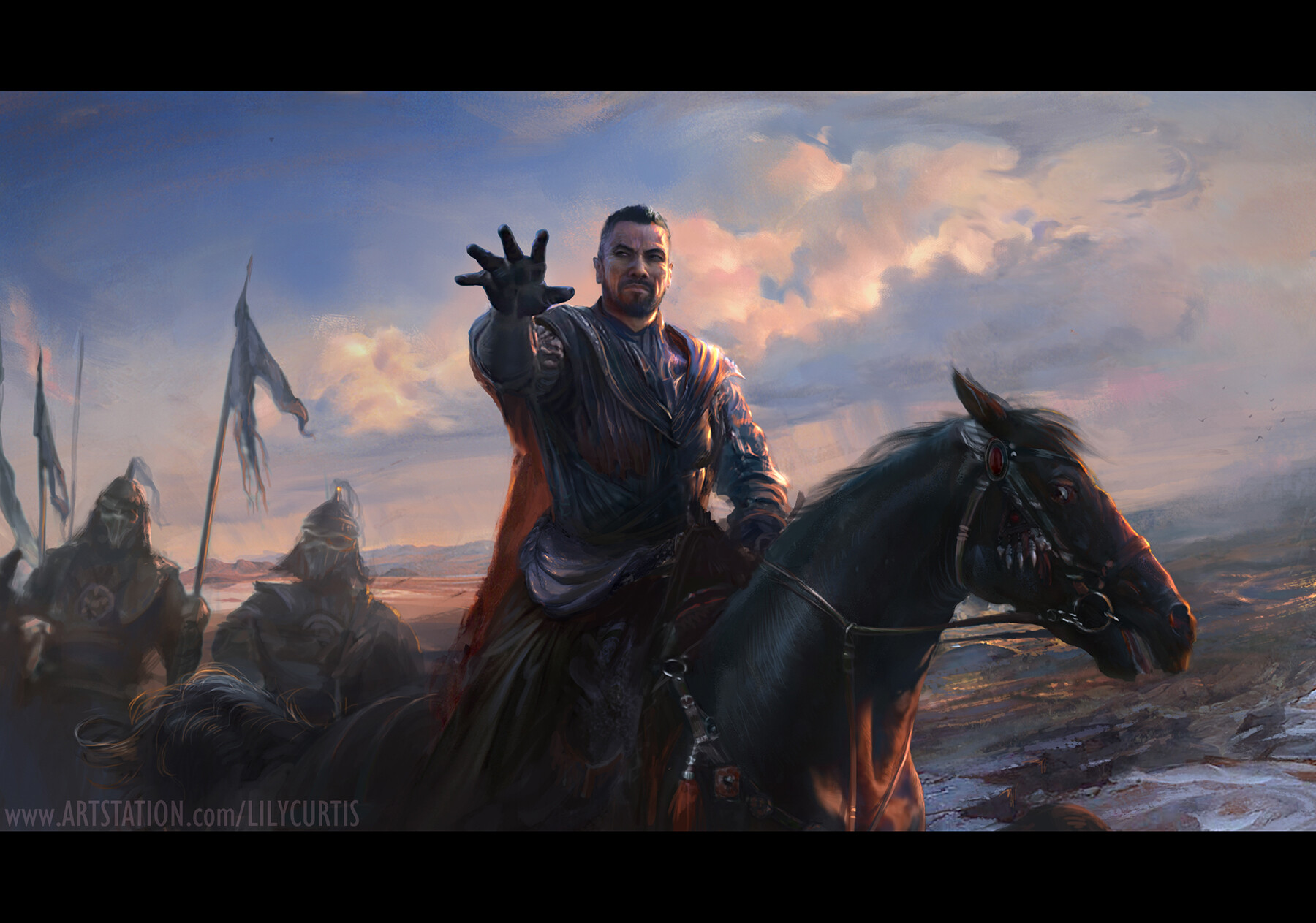 ArtStation - Attack at dawn