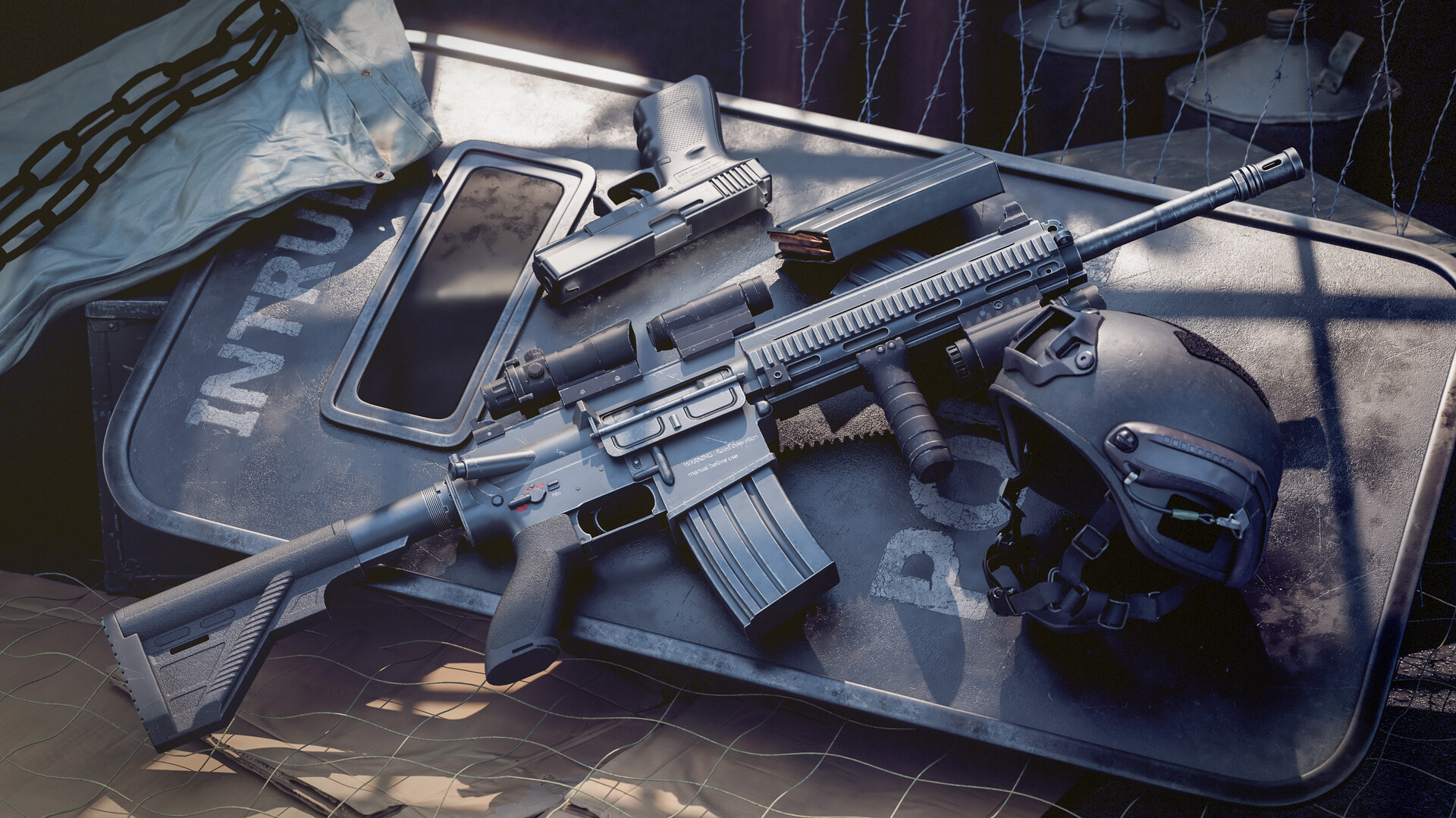ArtStation - Military M416