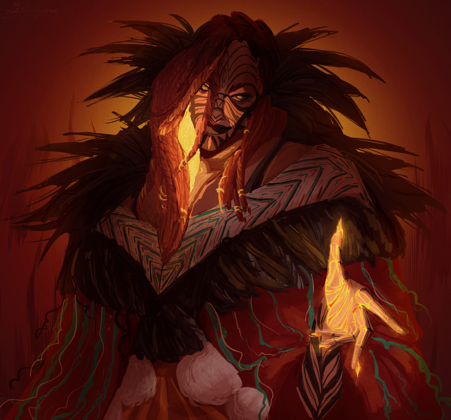 ArtStation - mavuika redesign