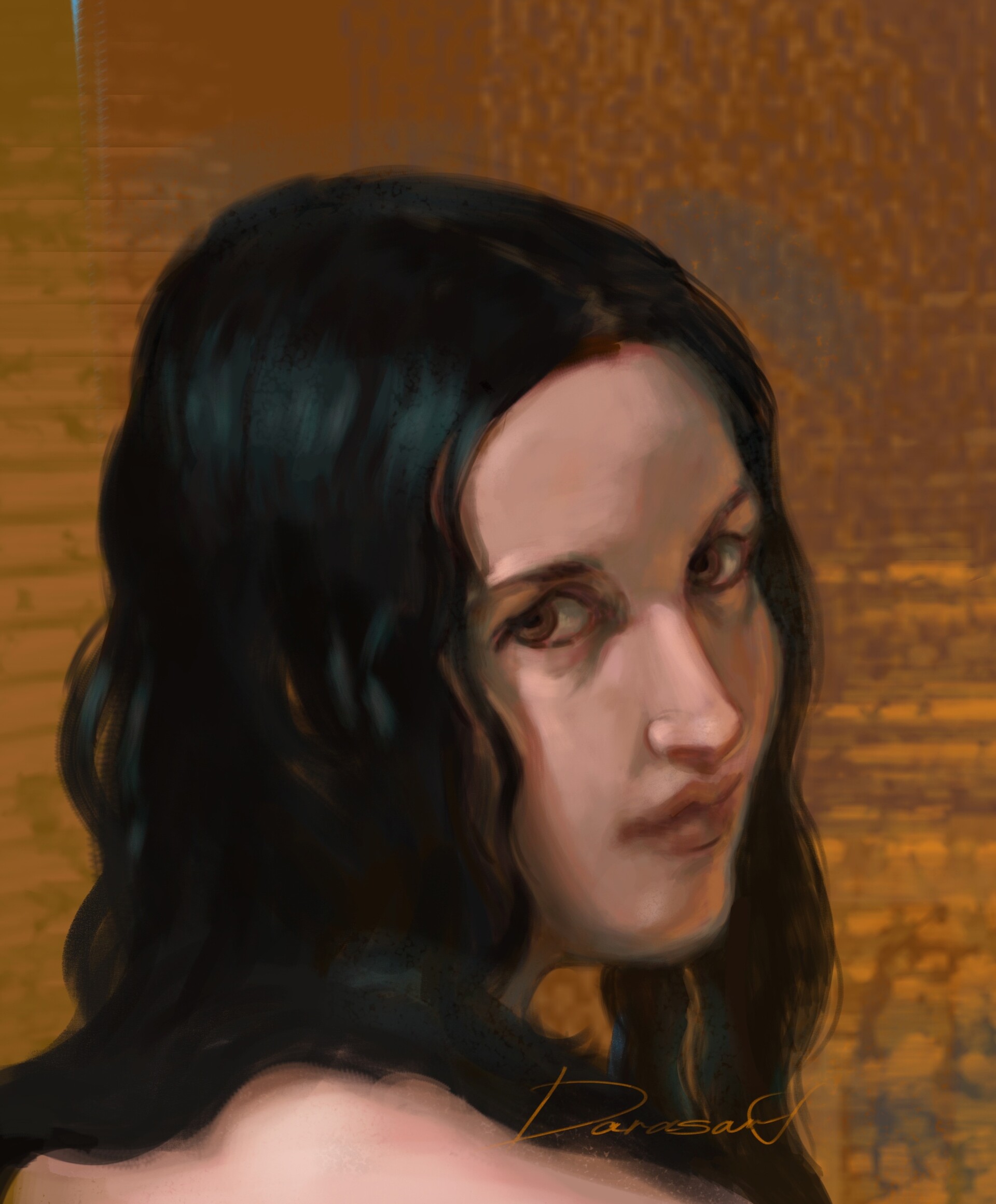 ArtStation - Portrait of renessainse woman