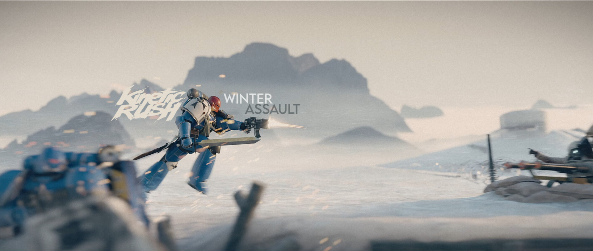 ArtStation - Winter Assault, Kinetic Rush challenge -entry