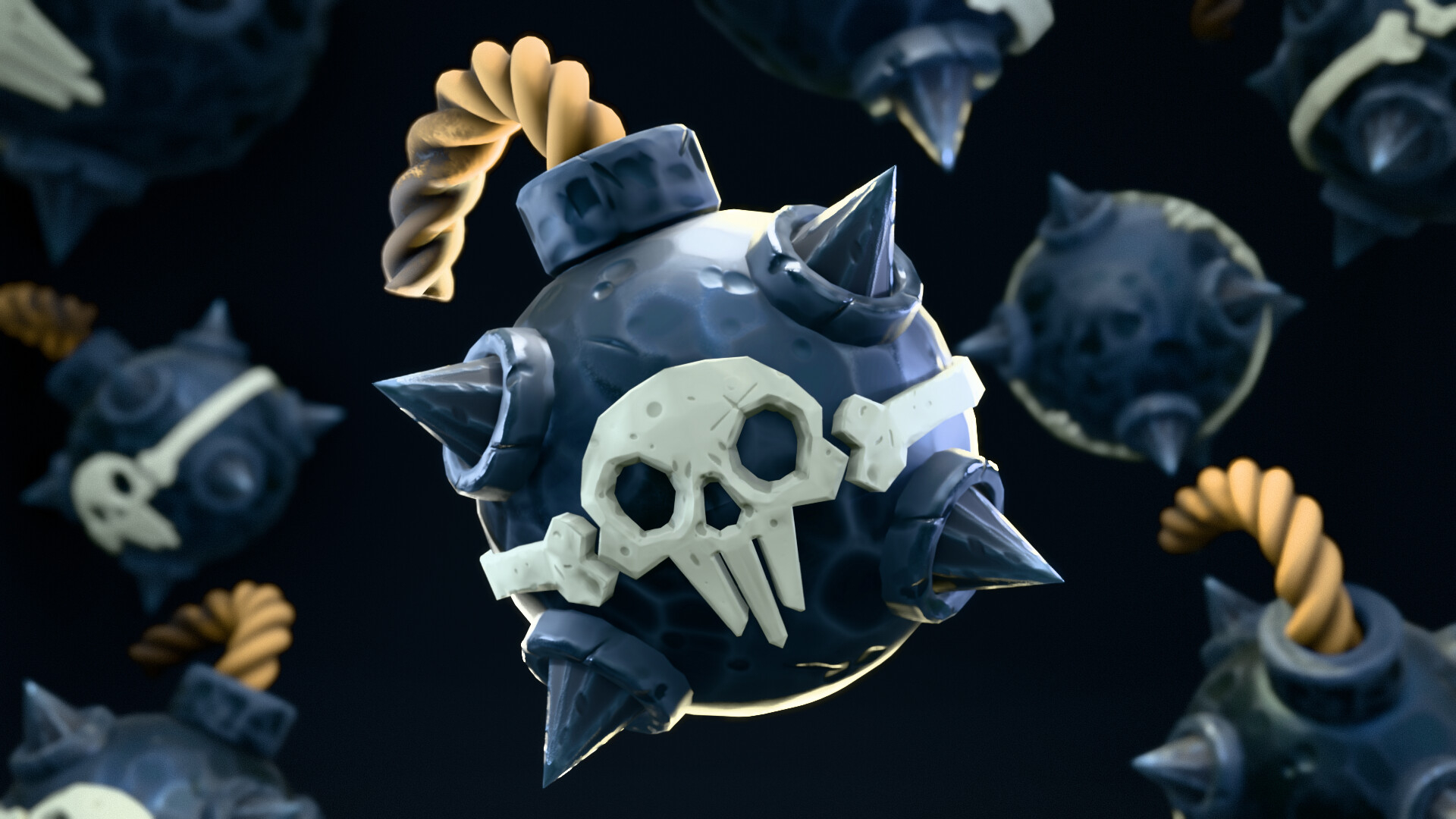 ArtStation - Stylized Bomb