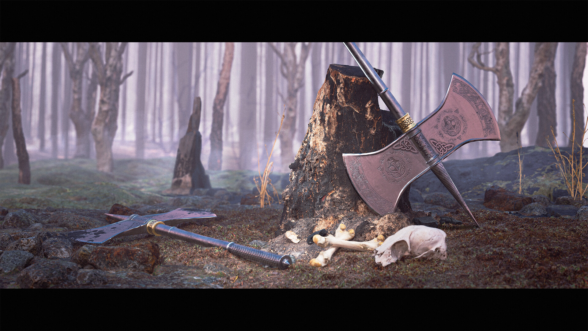 ArtStation - Battle Axe