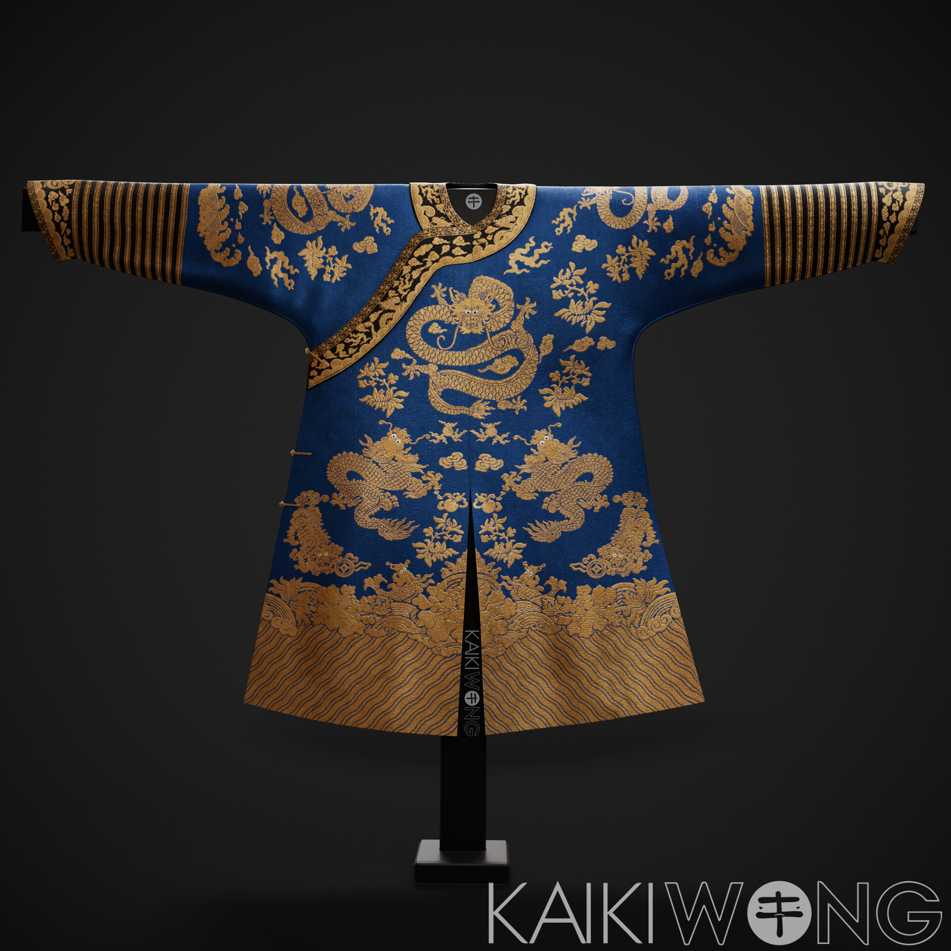 ArtStation - Qing Dynasty(inspired) Dragon Imperial Robe
