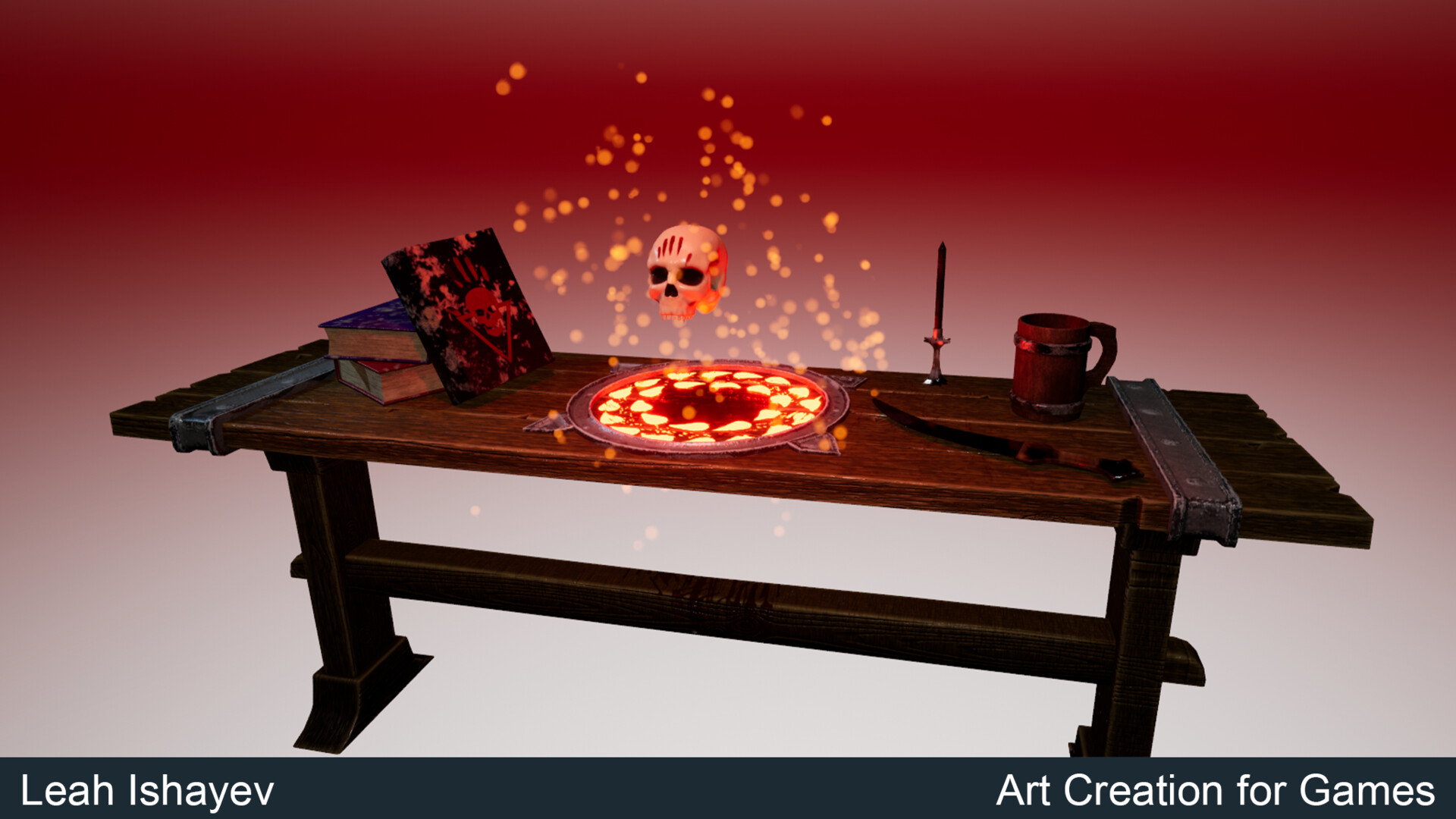 ArtStation - Necromancer's Workstation