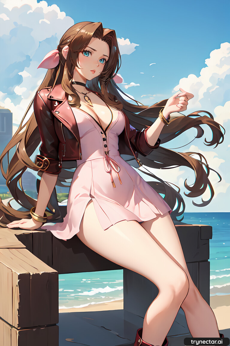 ArtStation - Aerith - Final Fantasy 7