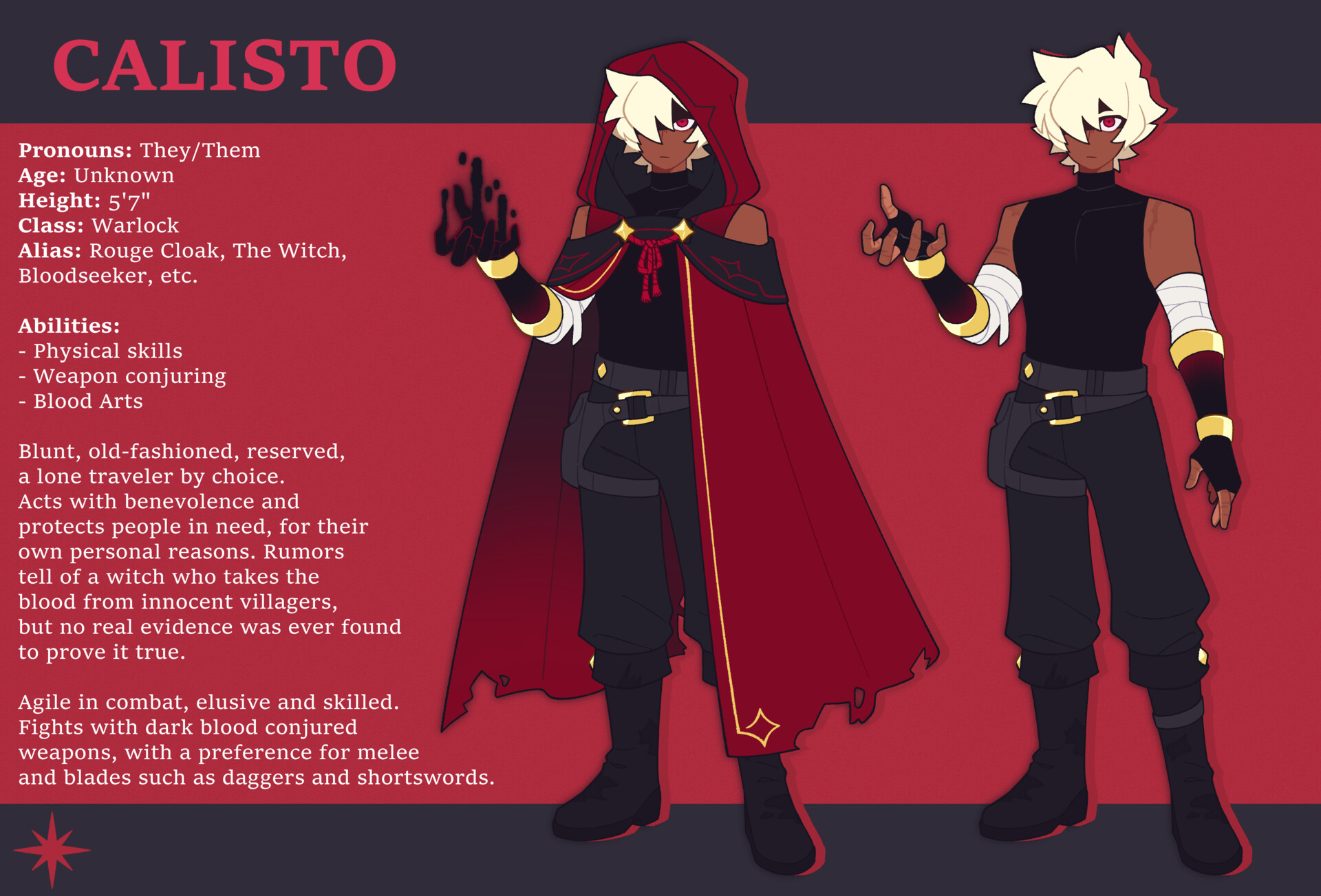 ArtStation - Original - Calisto Reference Sheet