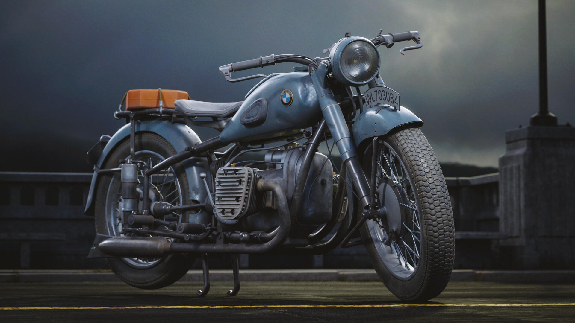 ArtStation - BMW R71 1938