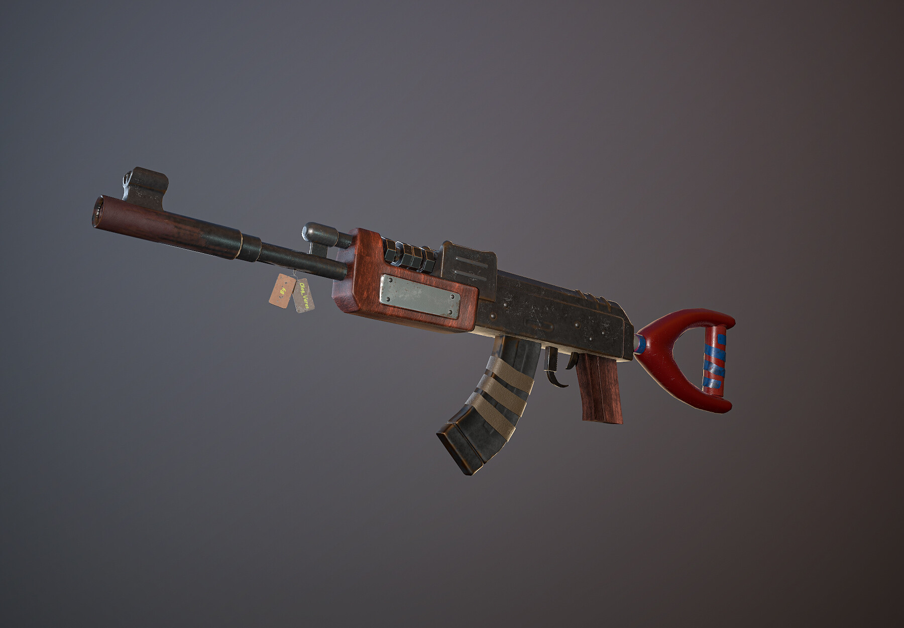 ArtStation - AK 74 RUST