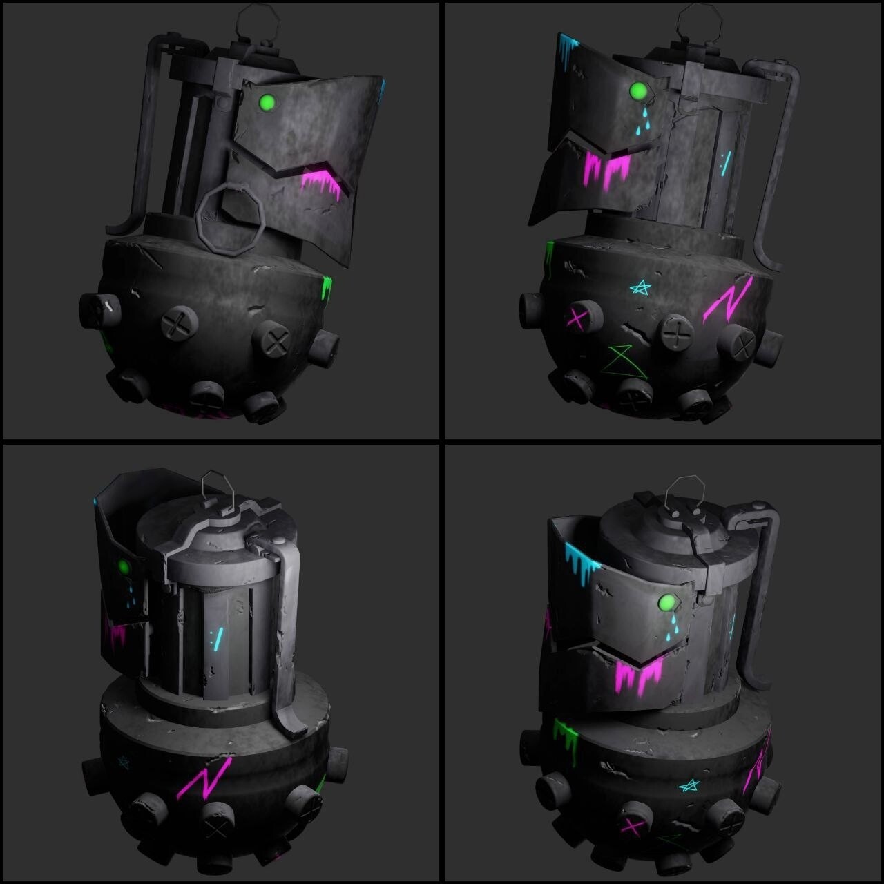 ArtStation - Jinx's Bomb