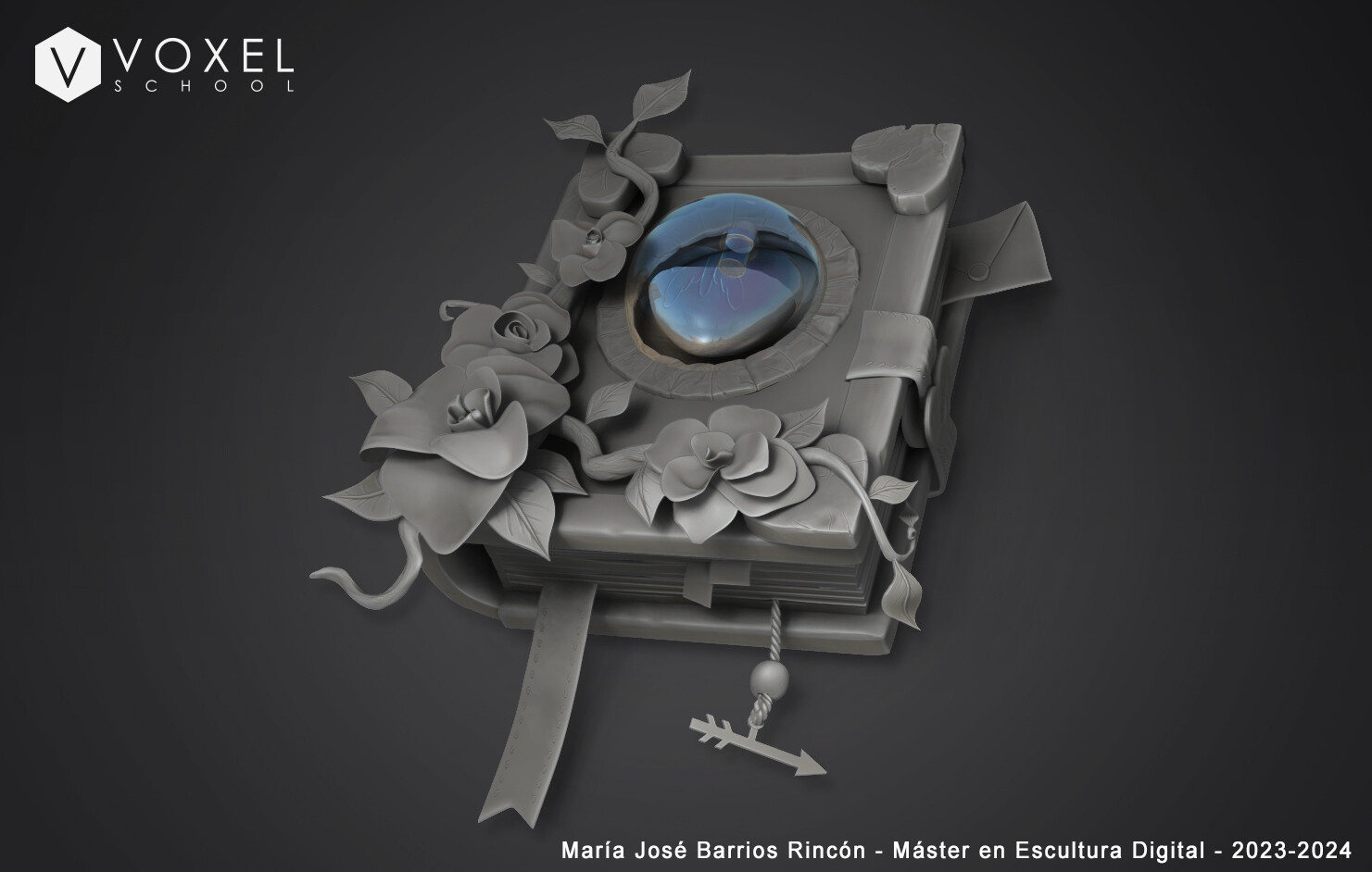 Maria Barrios - Love poison book - 3D