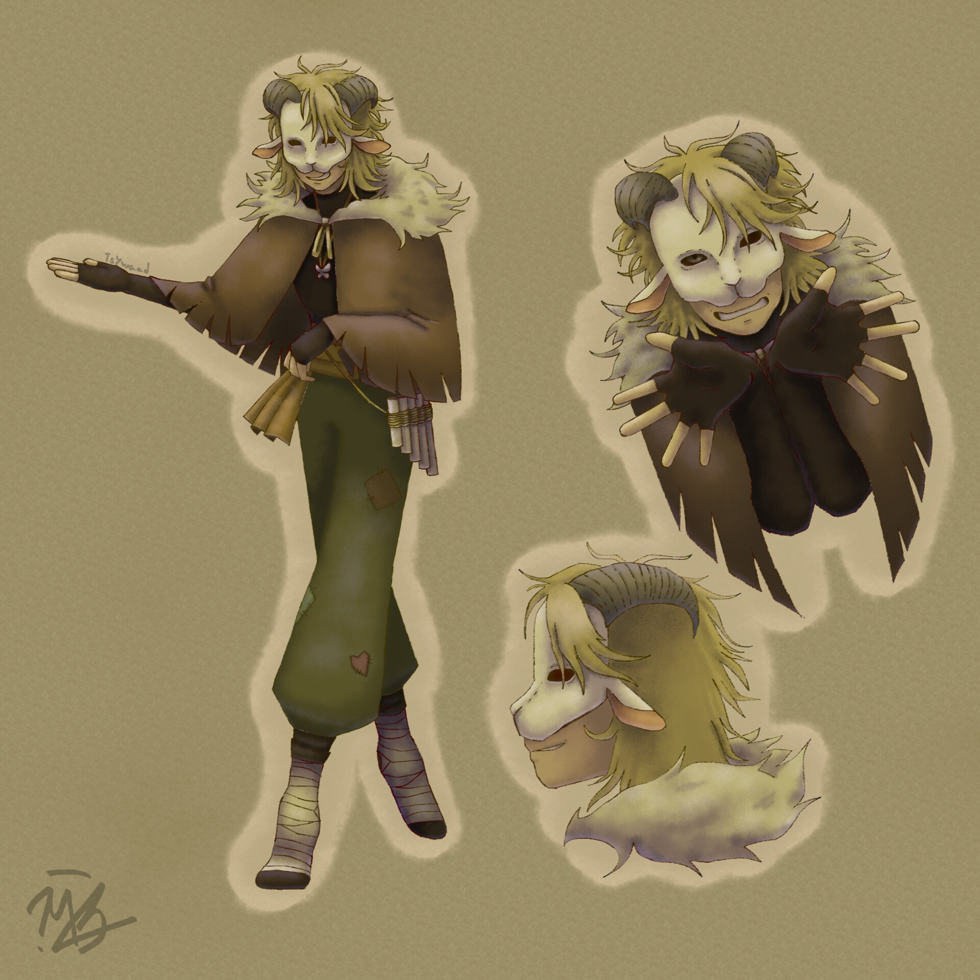 Marta Fortes - Yaeklore based character